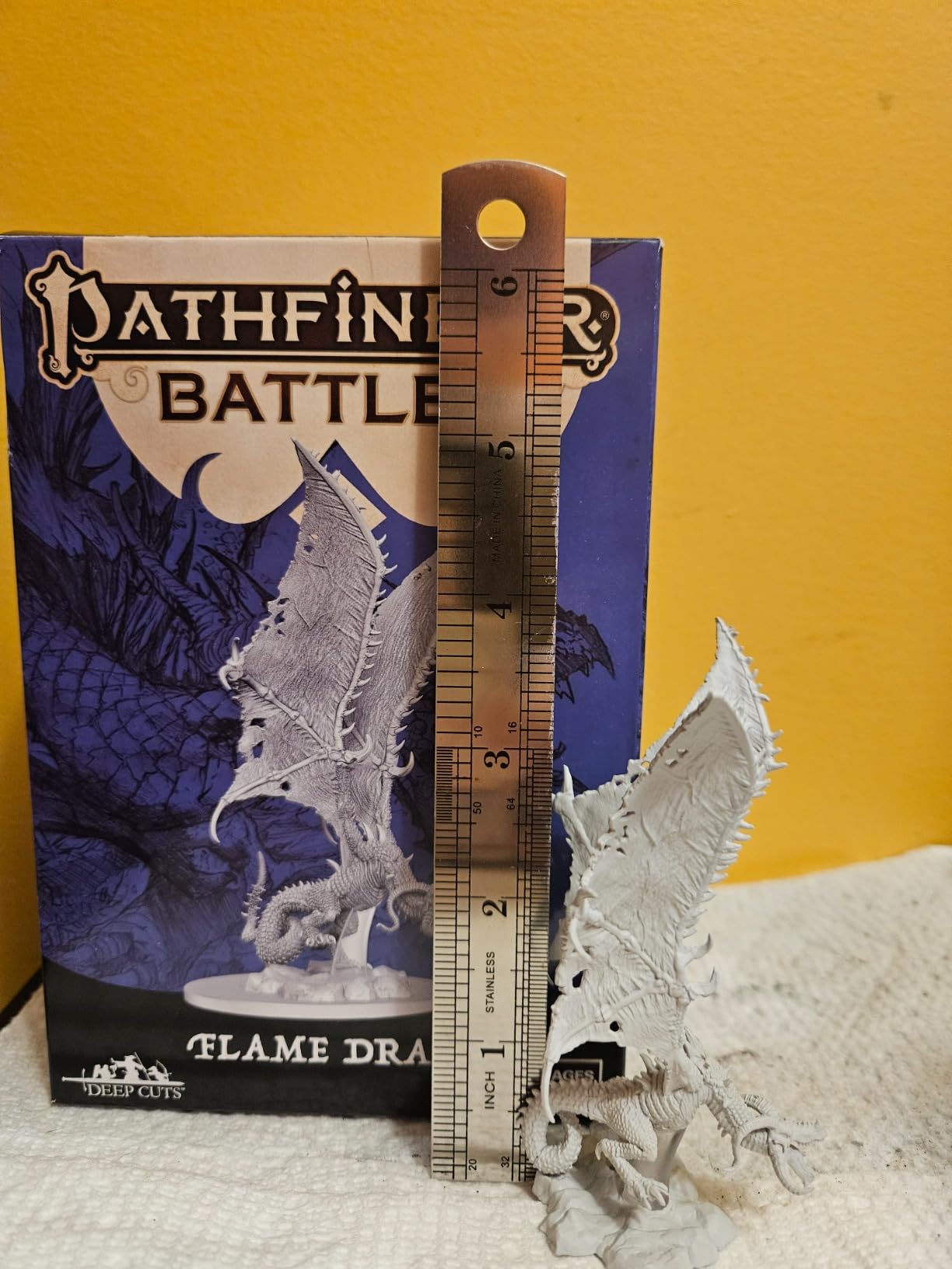 Amazon.com: Pathfinder Deep Cuts: Flame Drake : Toys & Games