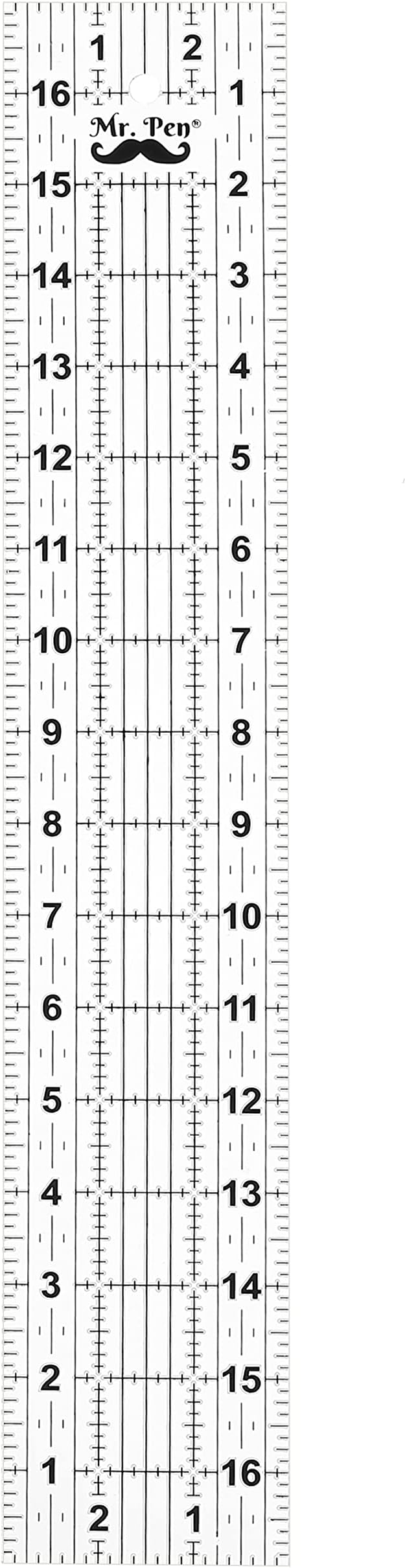Amazon.com: O'Lipfa 11111 Ruler with Lip Edge, 5 x 24-Inch