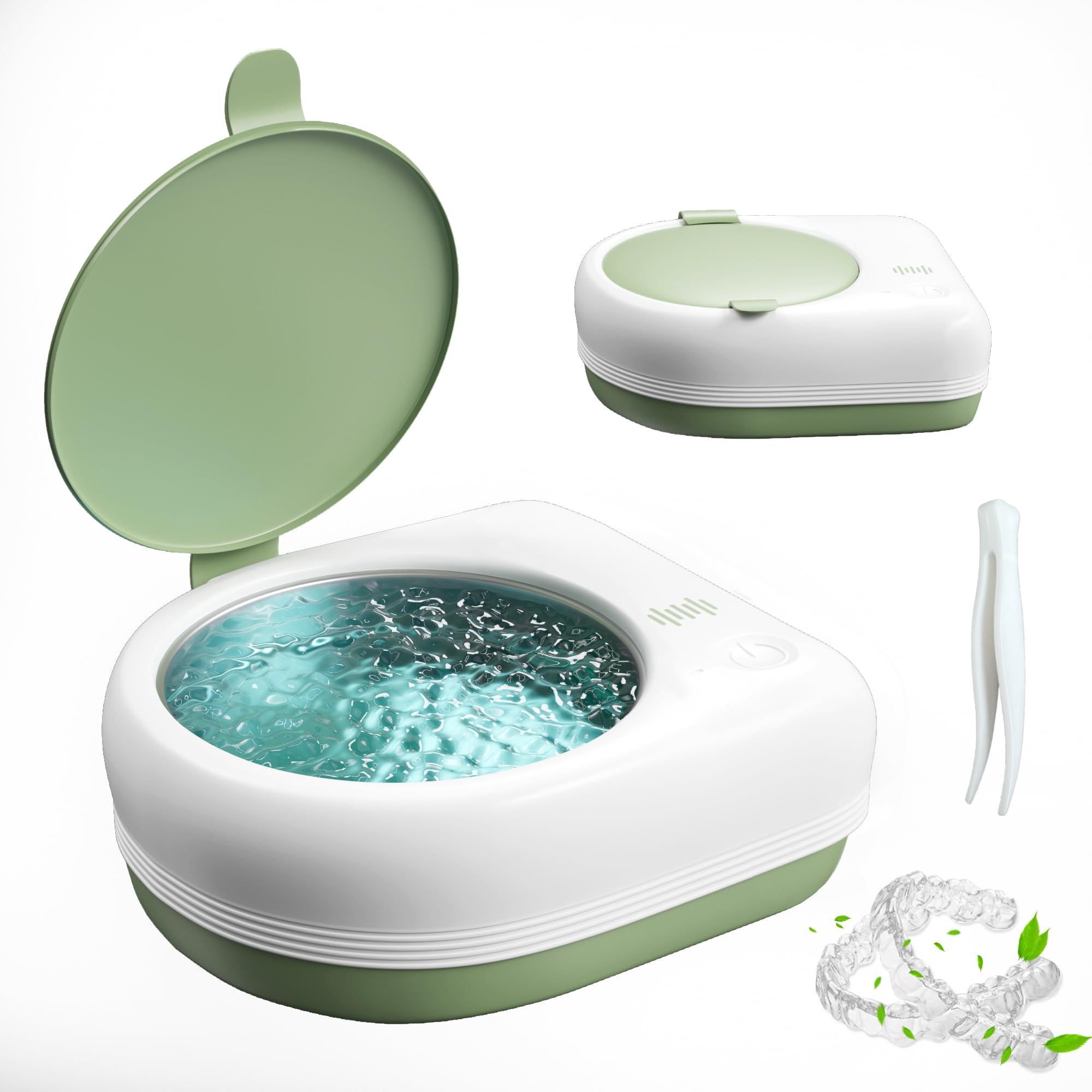 Amazon.com: Portable Ultrasonic Retainer Cleaner, 2000mAh USB ...