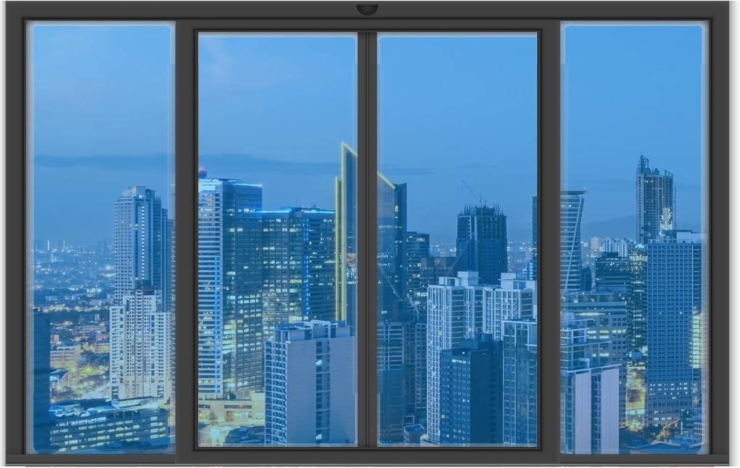 Heat Reflective Window Film 60 x 600 cm Anti Glare Sun Blocker UV Heat ...