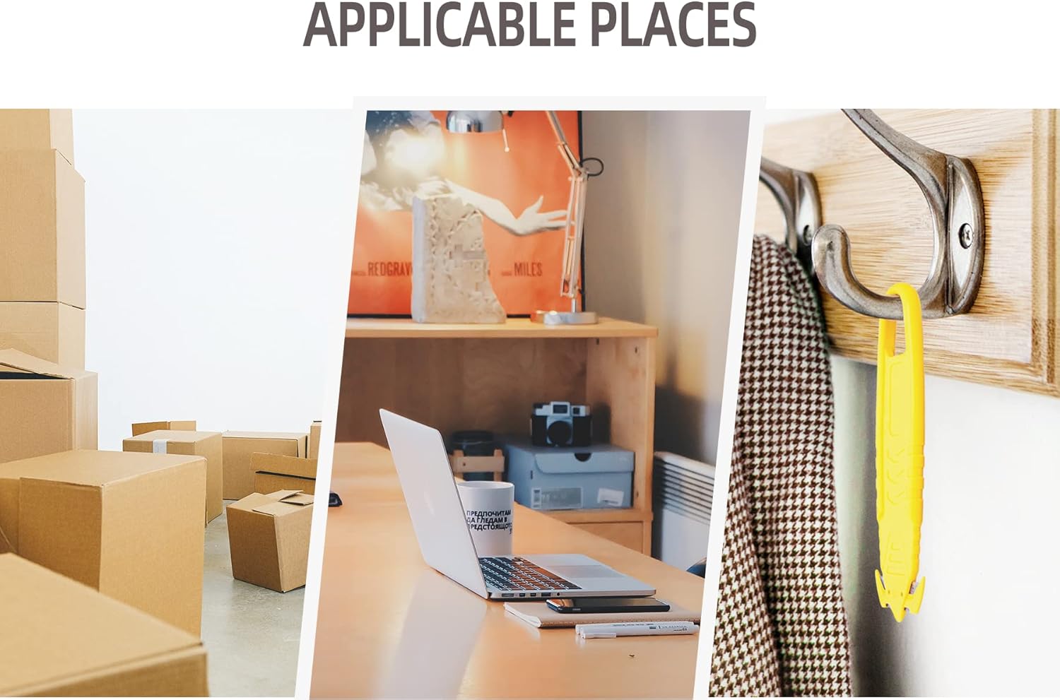 Buy Safety Box Cutter, T TOVIA SK2 Stainless Steel Concealed Blade ...