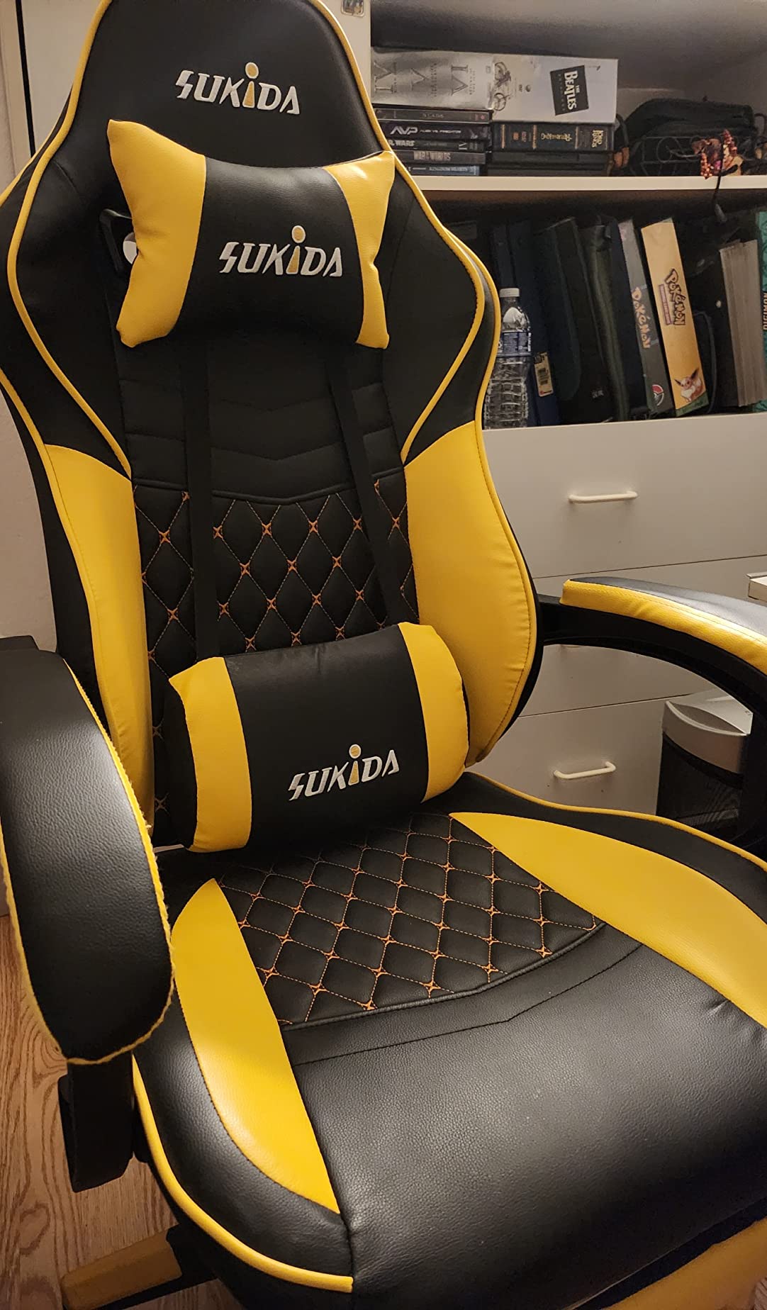 $23/mo - Finance SUKIDA Gaming Chair with Footrest Office Chair ...