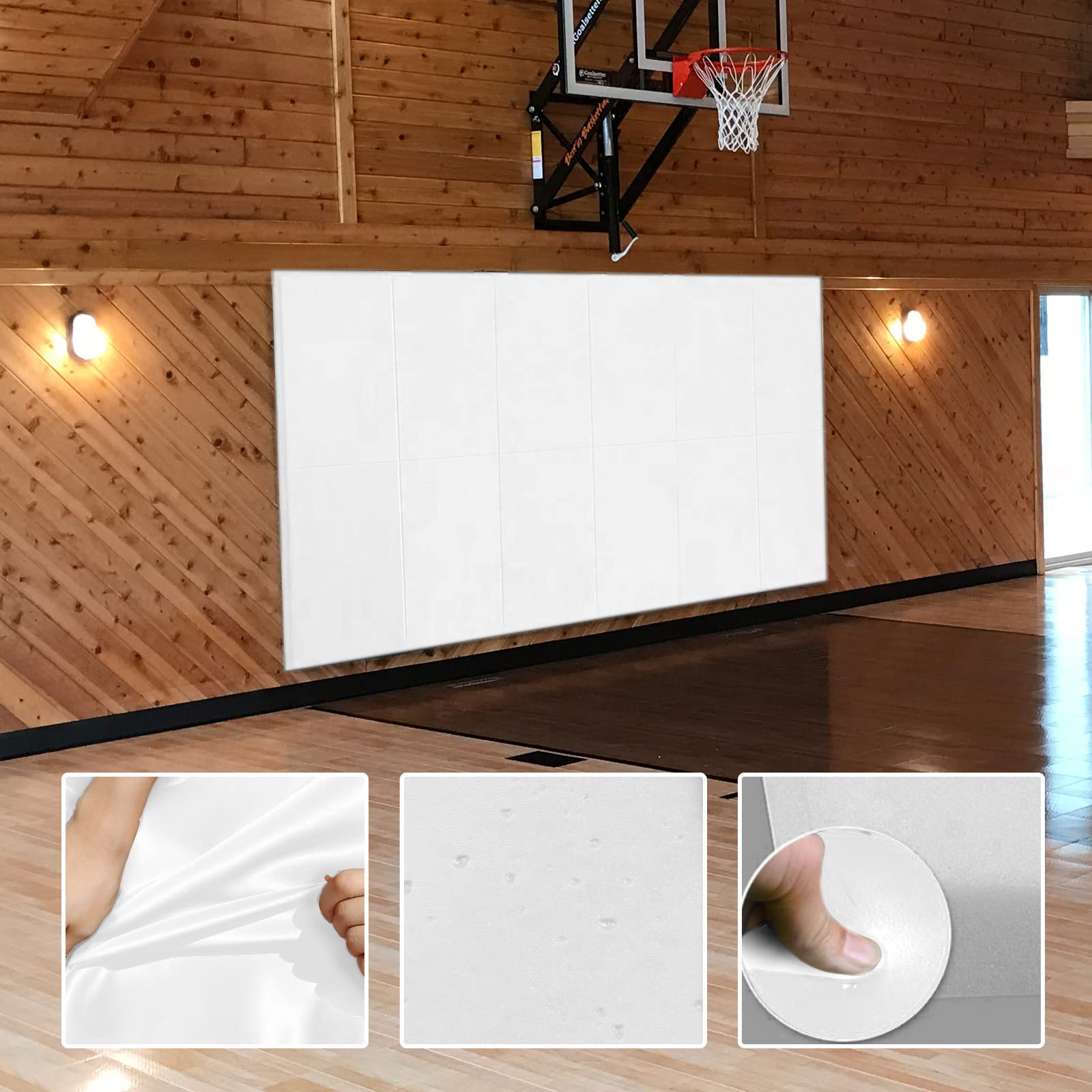 PROGOAL 1 Pack Wall Protection Pad,Sport Wall Padding Gym Basketball ...