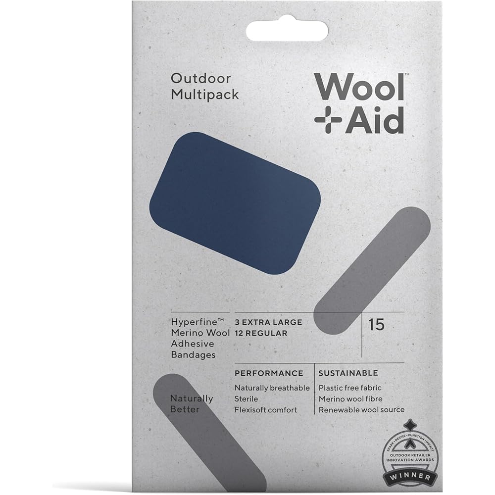 $2/mo - Finance WoolAid Hyperfine Merino Wool Adhesive Bandages, for ...