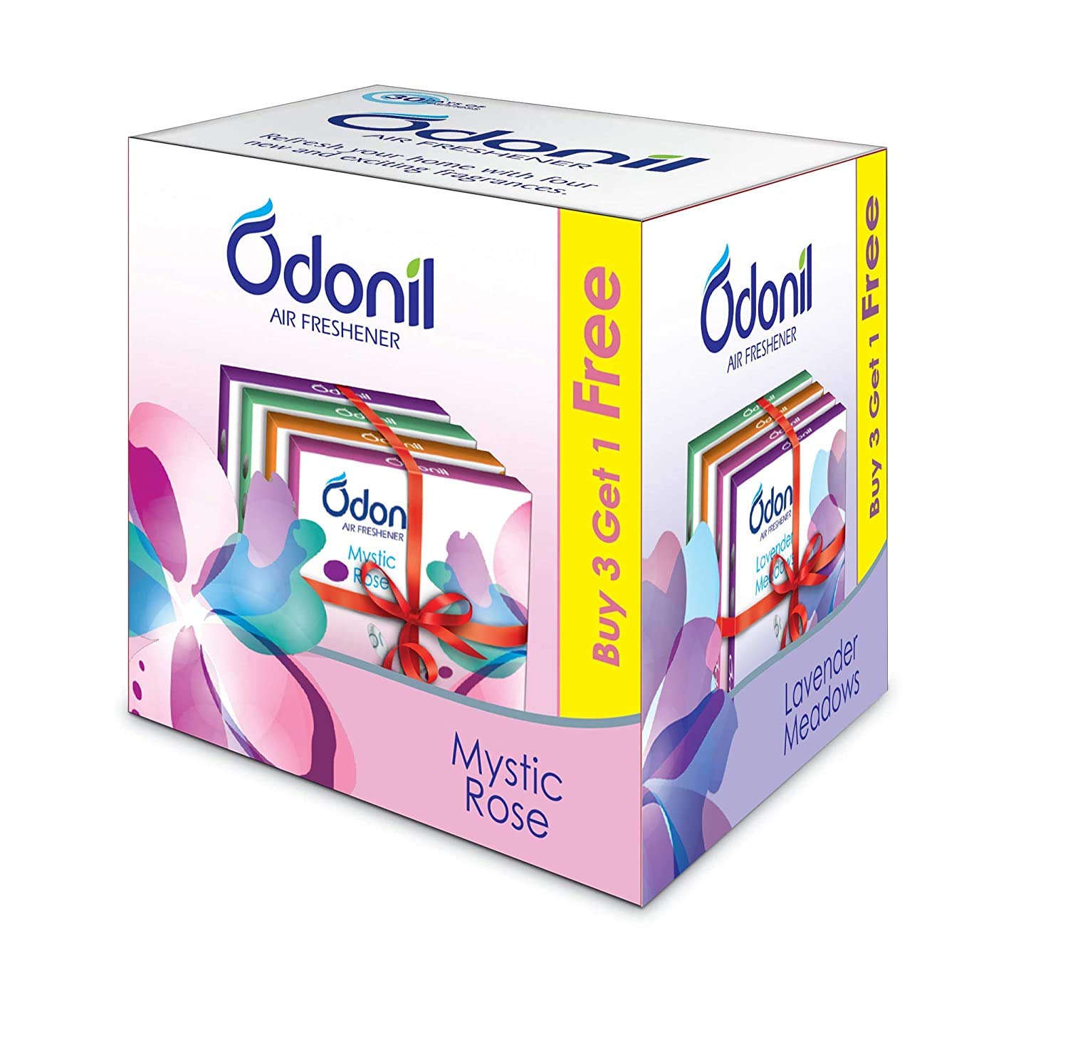 ODONIL Air Freshner Blocks 50g Pack - Pack of 40 (Buy 30 Get 10 Free ...