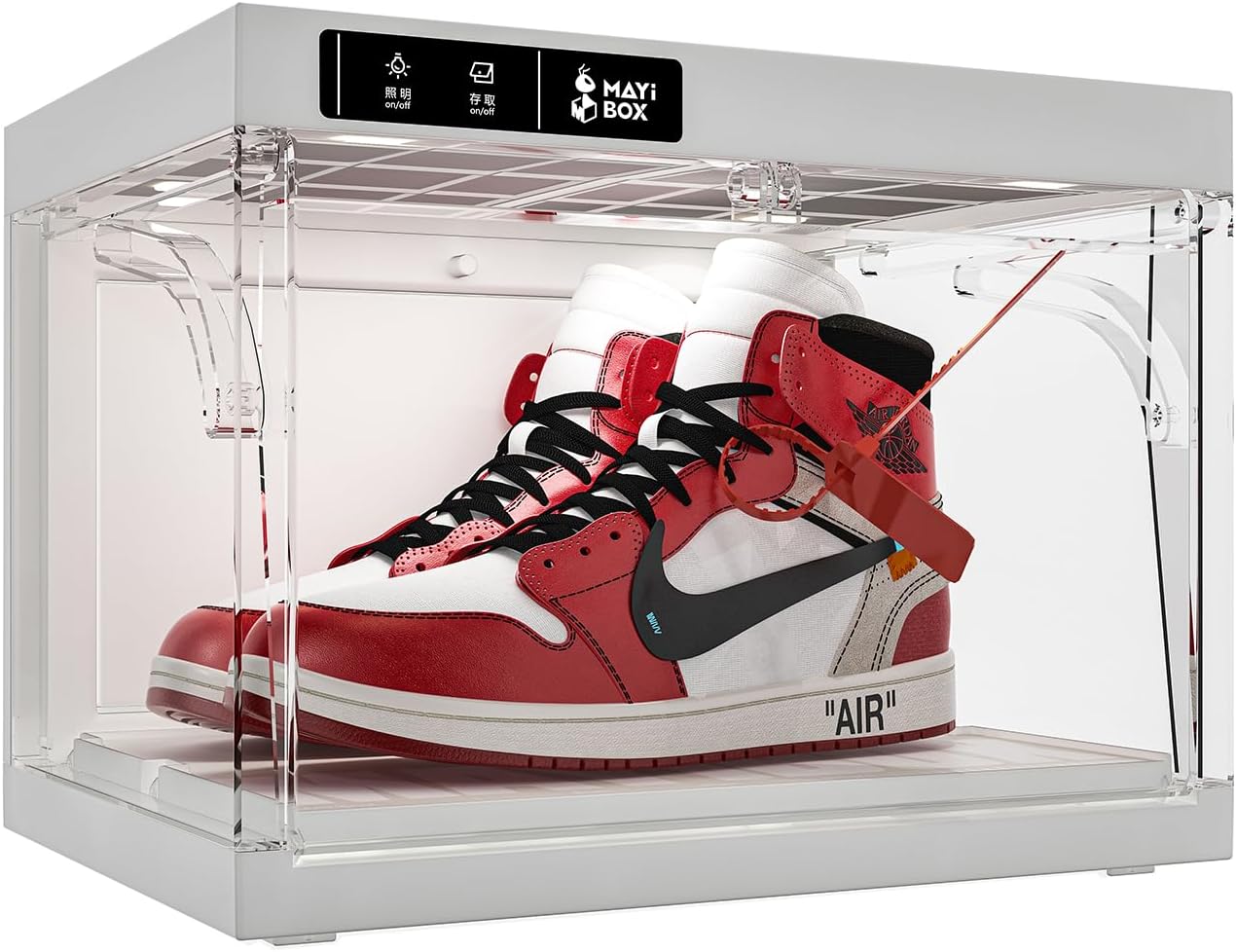 Amazon.com: ANTBOX Shoe Organizer LED Smart Control,Auto-Shoe Boxes ...