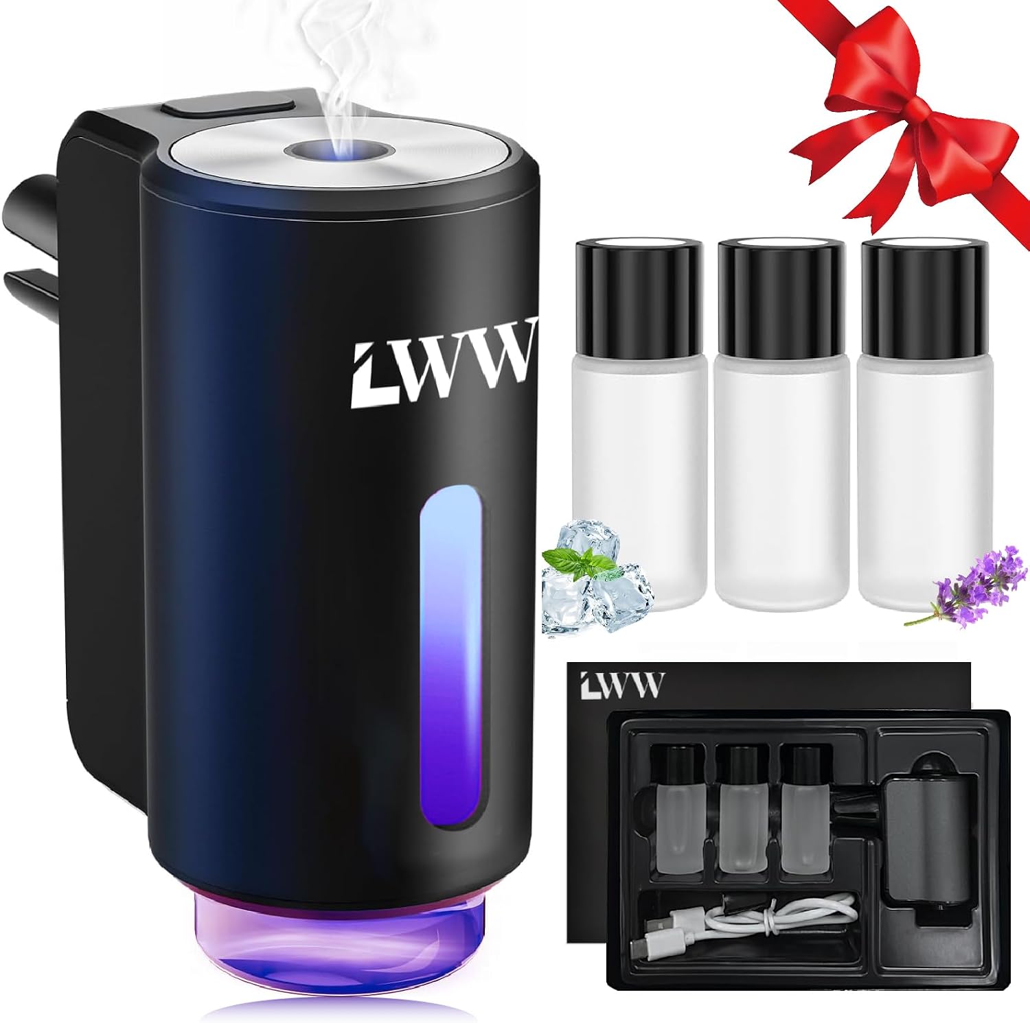 Amazon.com: LWW Smart Car Air Freshener, 3 Intensity Levels ...