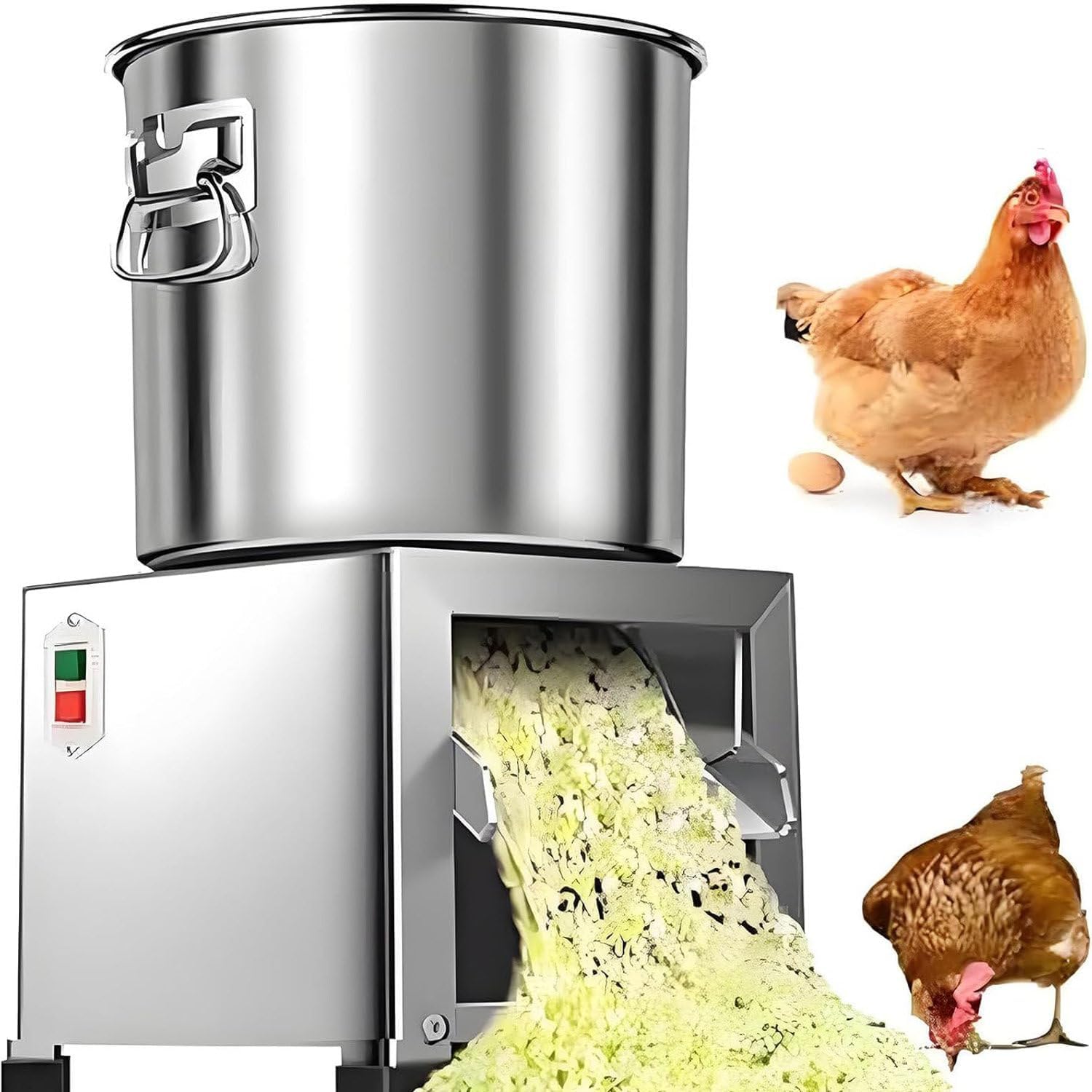 Amazon.com: DowPie Poultry Feed Processor, 1800W Electric Vegetable ...