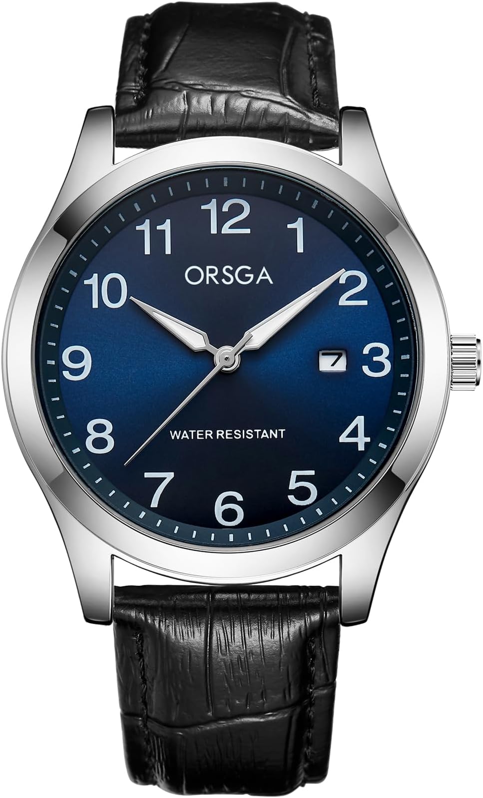 NUOVO Men's Watch Classic Leather Strap Modern Classic Quartz Watch ...