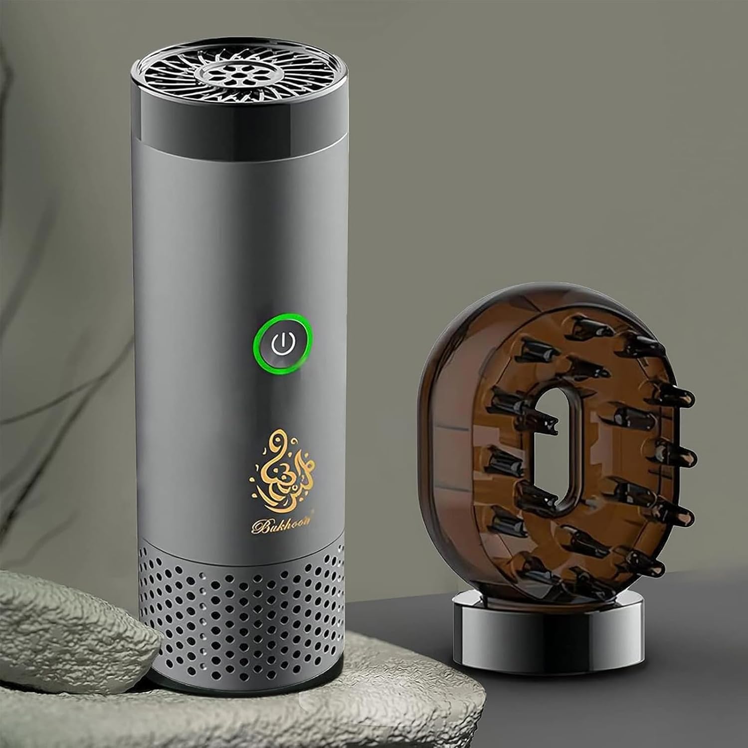 MrkCare New Modern Bakhoor Burner, USB Rechargeable Comb Incense Burner ...