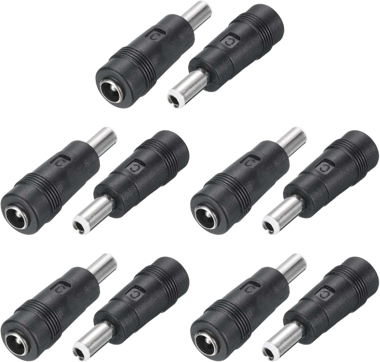 Amazon.com: uxcell DC Power Connector Adapter, 10 Pack 5.5x2.1mm Female ...