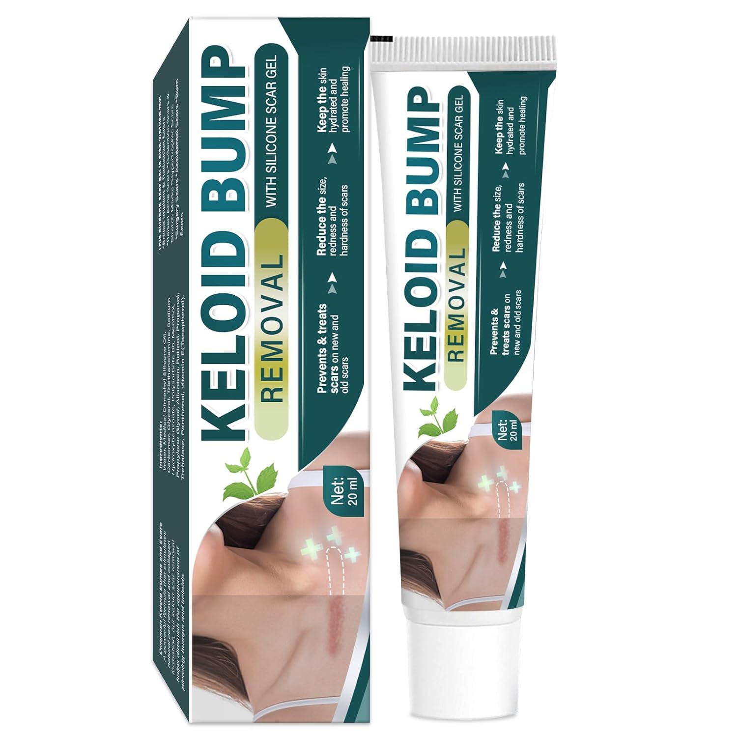 Amazon.com : Keloid Bump Removal, Scar Removal Cream for Surgical Marks ...
