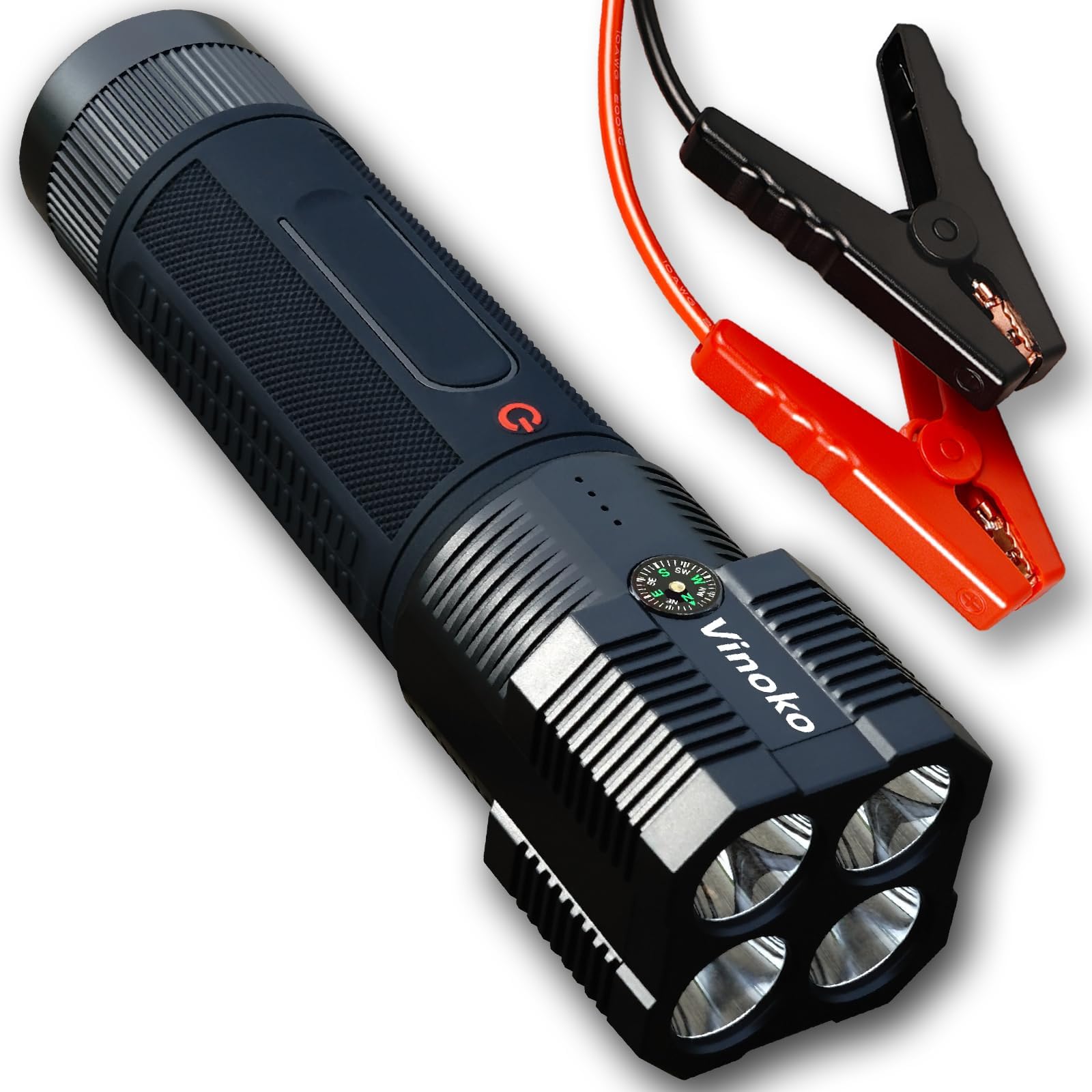 Amazon.com: Car Battery 1000A Peak 12V Jump Starter with 2000 Lumens ...