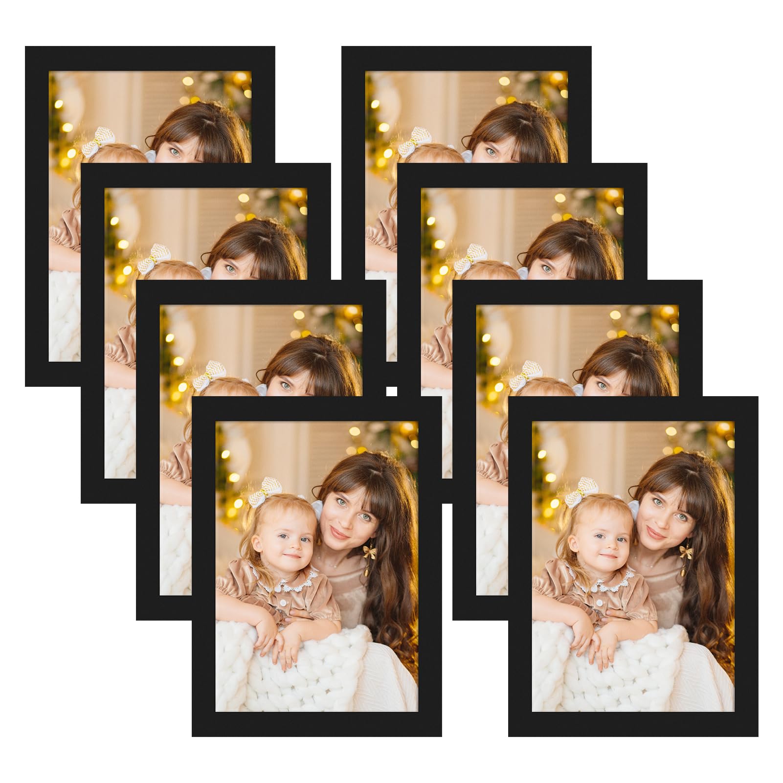 Amazon.com - CRUGLA 5x7 Magnetic Picture Frames for Refrigerator 8 ...