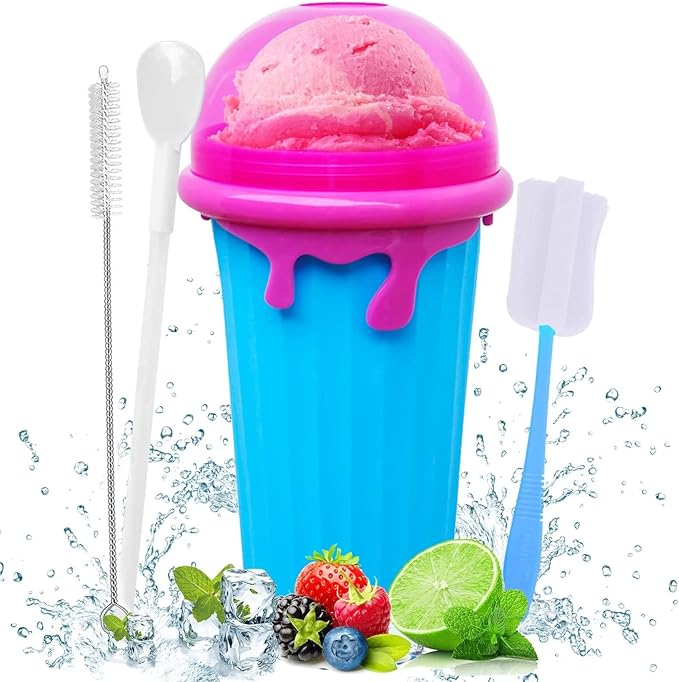 Amazon.com: Slushy Maker Cup - Upgraded 500ML Magic Quick Smoothie Cup ...