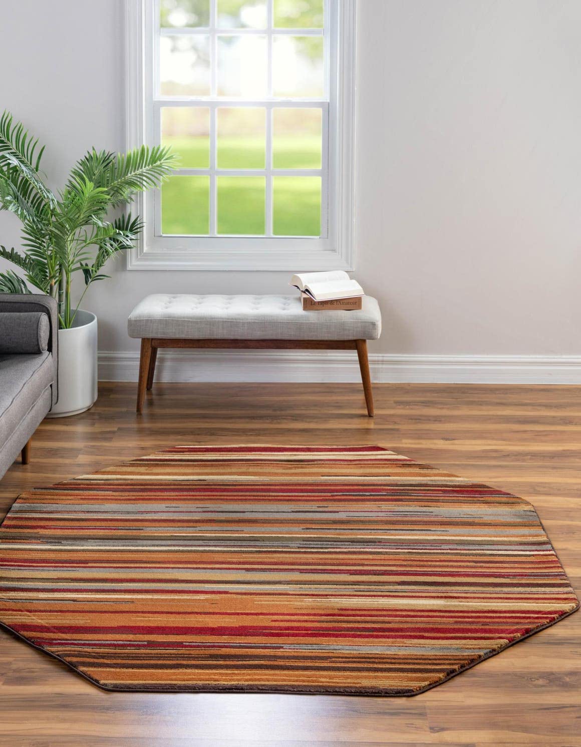 Amazon.com: Unique Loom Barista Collection Area Rug - Icatu (7' 1 ...