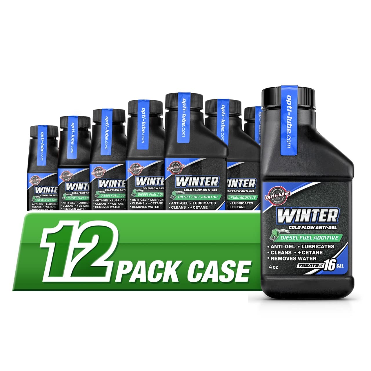 Amazon.com: Opti-Lube Winter Anti-Gel Diesel Fuel ADDITIVE: 4oz Bottles ...
