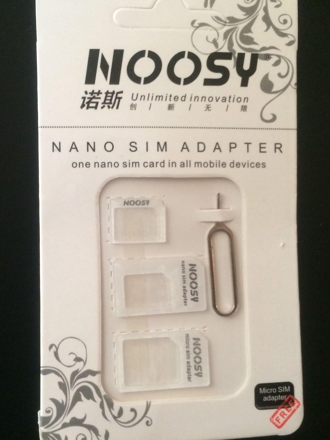 Amazon | mobee Nano SIM MicroSIM 変換アダプタ 3点セット For iPhone 5 4S 4 ナノシム→SIMカードorMicroSIM MicroSIM→ ...
