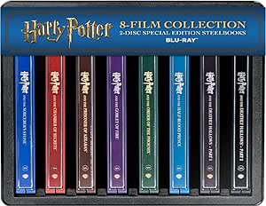 Harry Potter Colección Steelbooks [Blu-ray] : Daniel Radcliffe, Emma ...