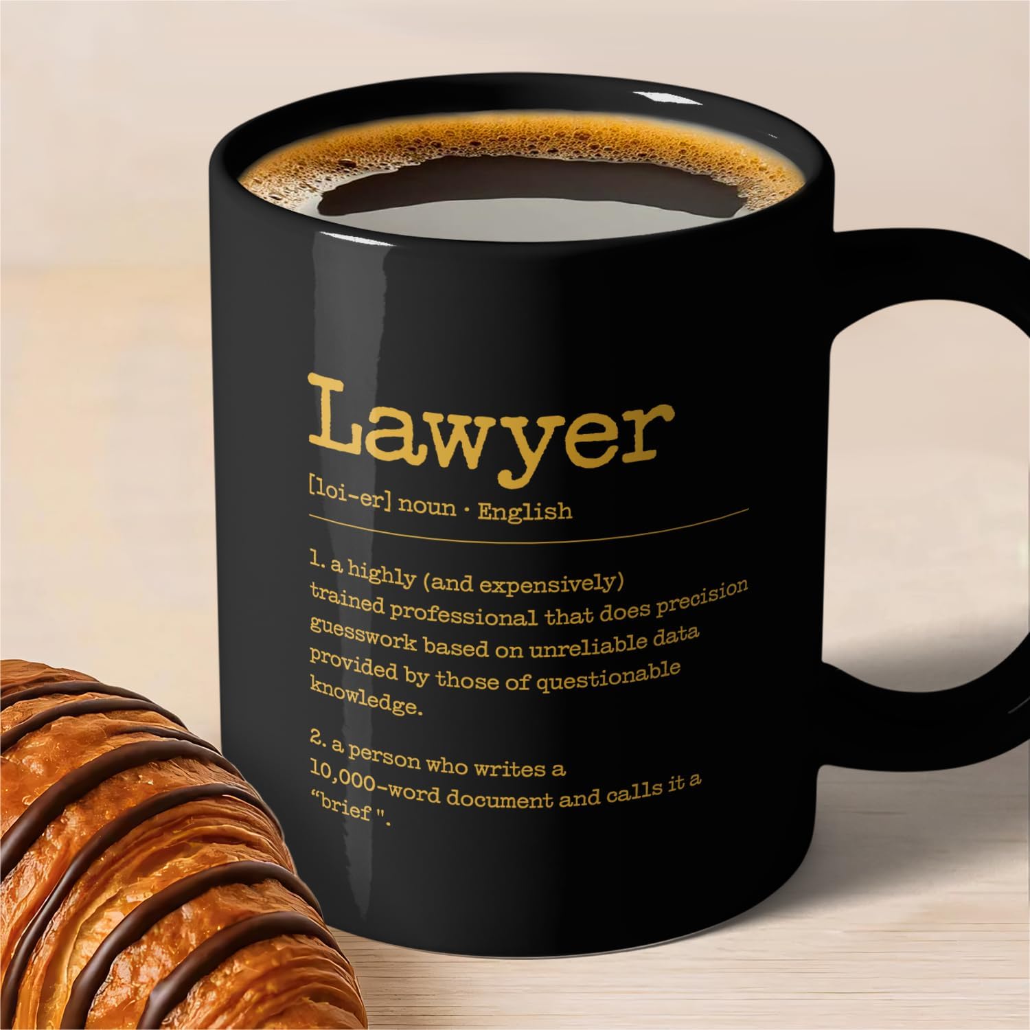 Amazon.com: zcyhtqp, Funny Lawyer Ceramic Coffee Mug, Novelty ...