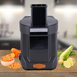 Amazon.com: Commercial 3 In 1 Vegetable Cutter, 100w Electric Vegetable ...