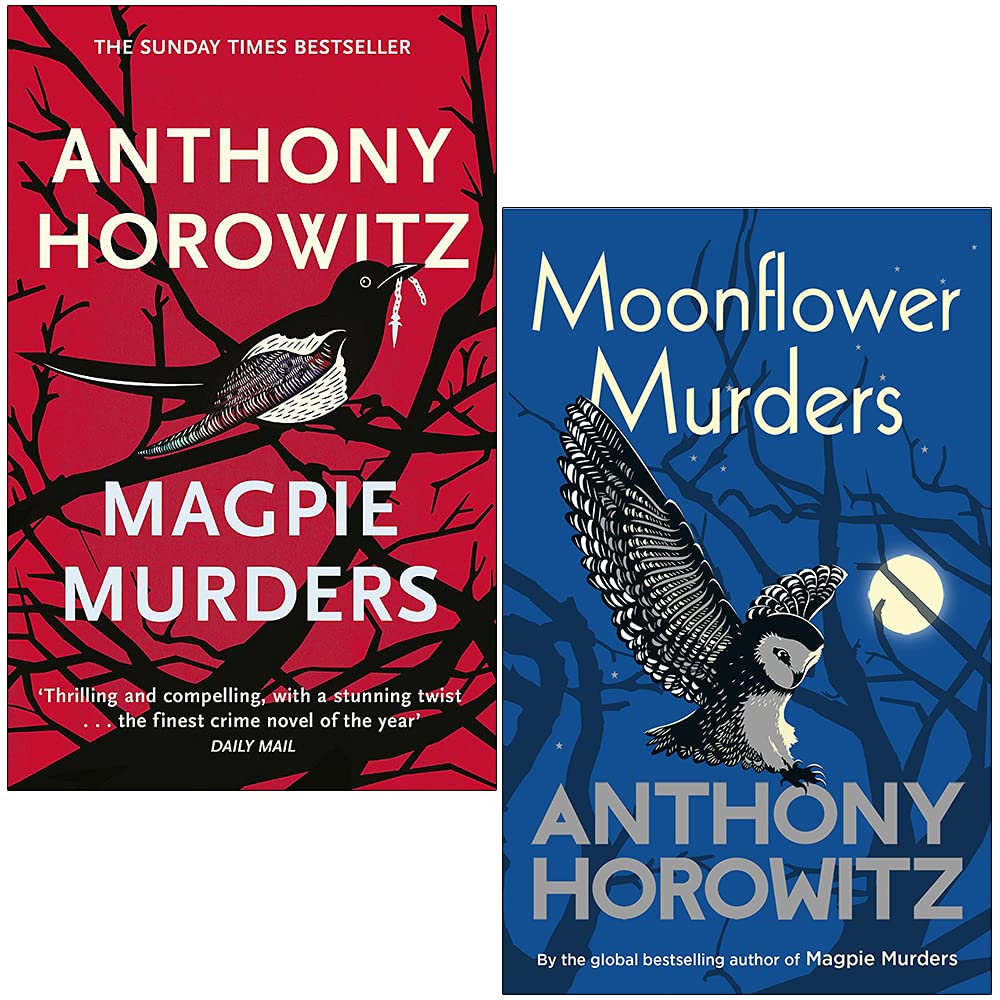 Susan Ryeland Series 2 Books Collection Set By Anthony Horowitz (Magpie Murders, Moonflower ...