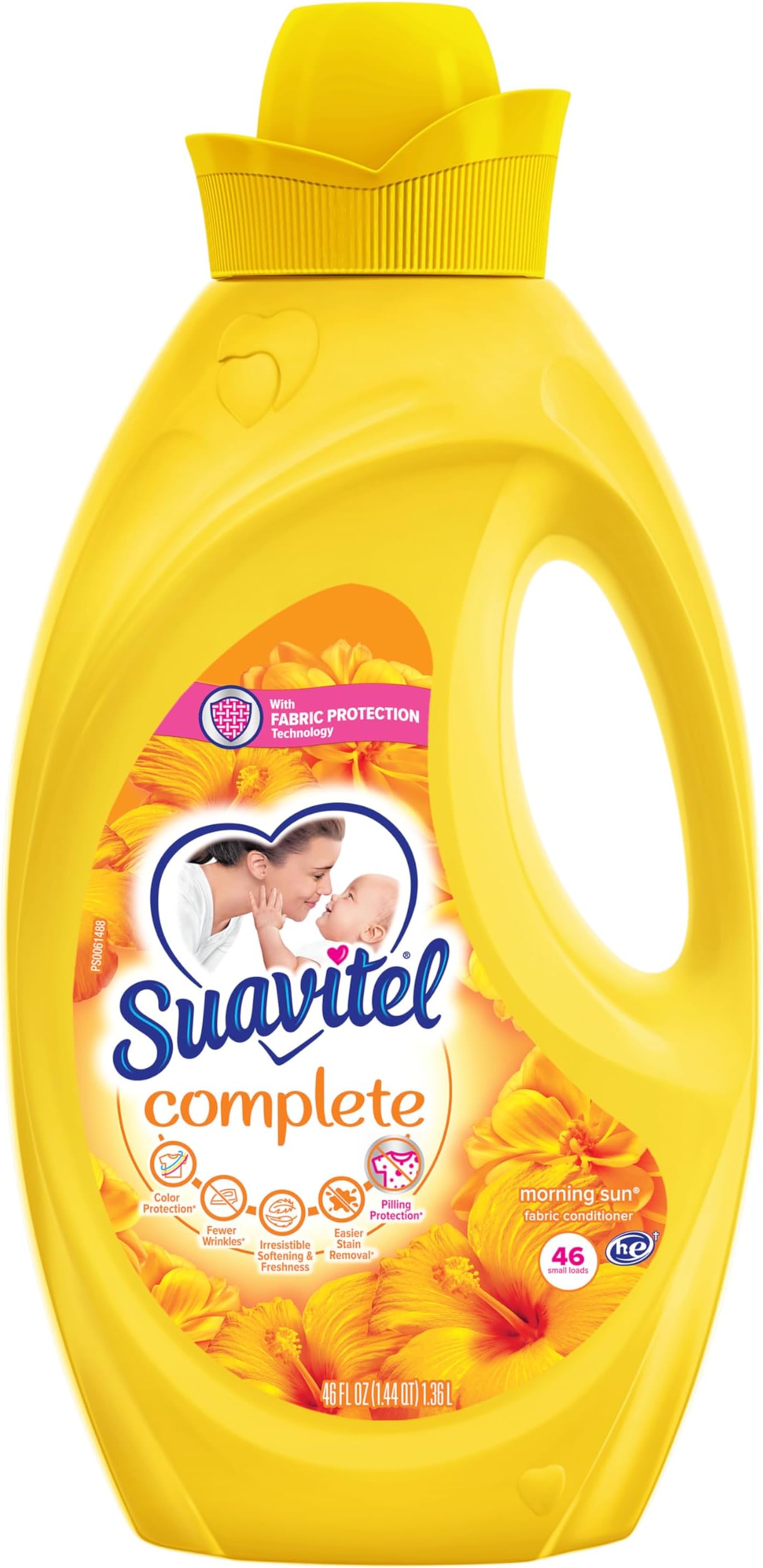 Amazon.com: Suavitel Liquid Fabric Softener, Morning Sun, 120 oz ...