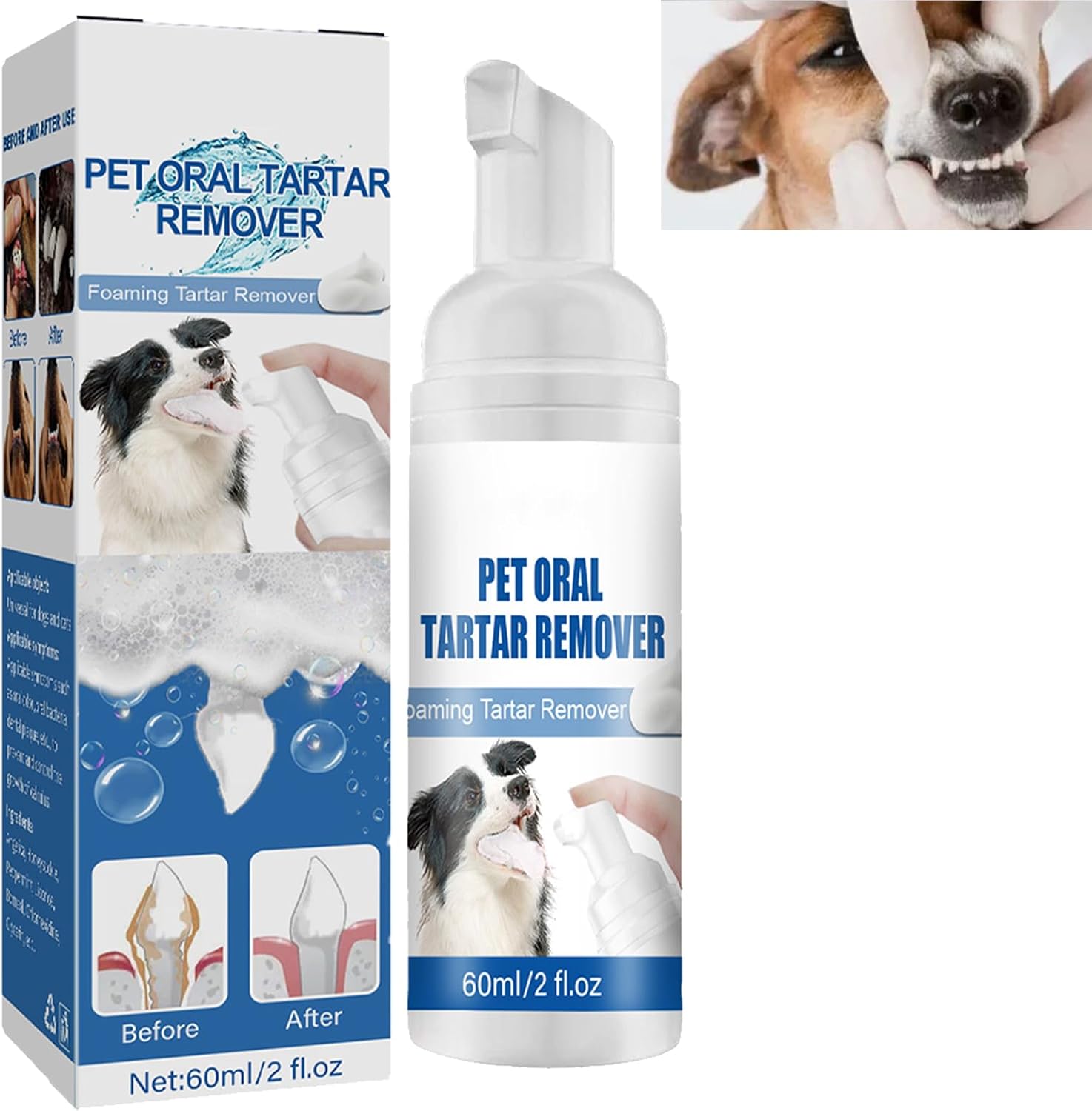 LDREAMAM Pet Tooth Cleaning Spray,Pet Clean Teeth Spray,Teeth Cleaning ...