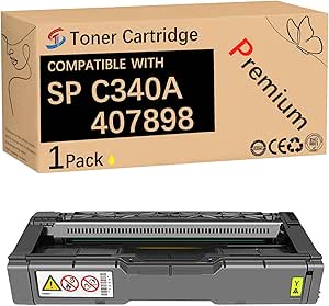 Amazon.com: ERNITH SP C340A Toner Cartridges Compatible for Ricoh SP ...