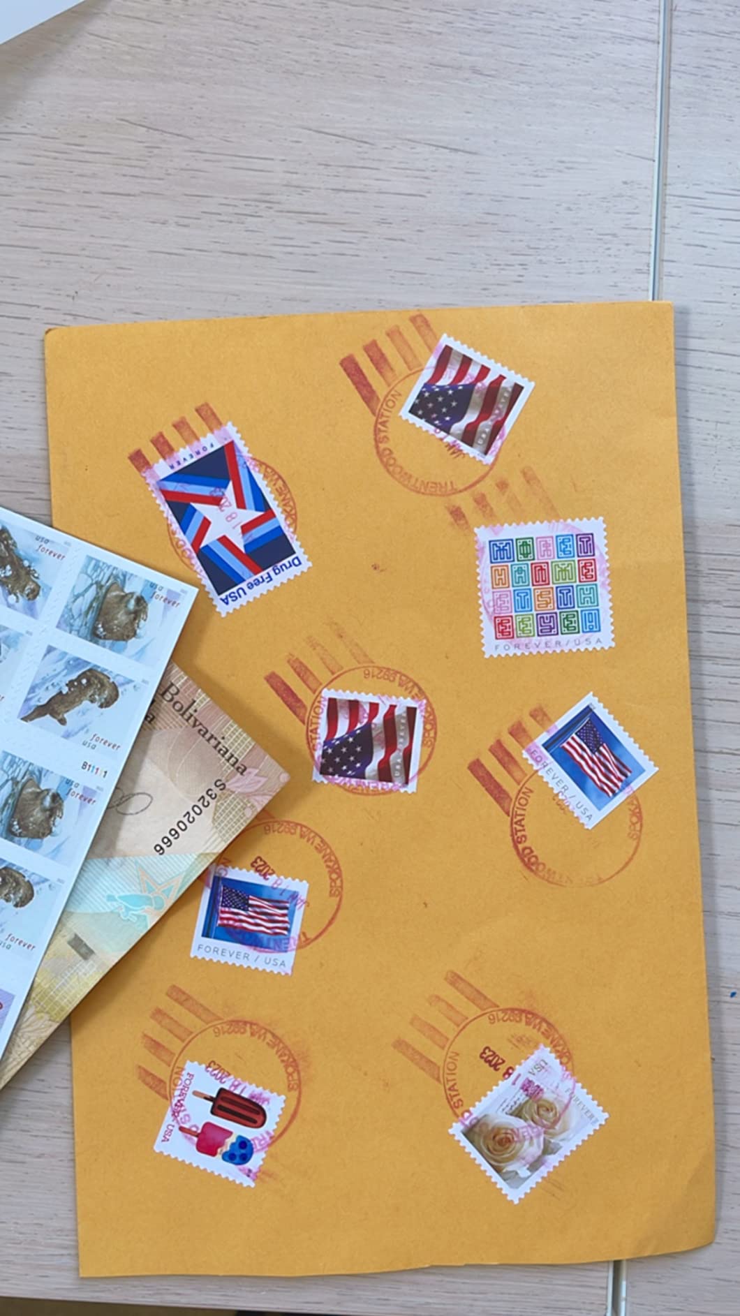 $5/mo - Finance USPS 2021 Otters in Snow Forever First Class Postage ...