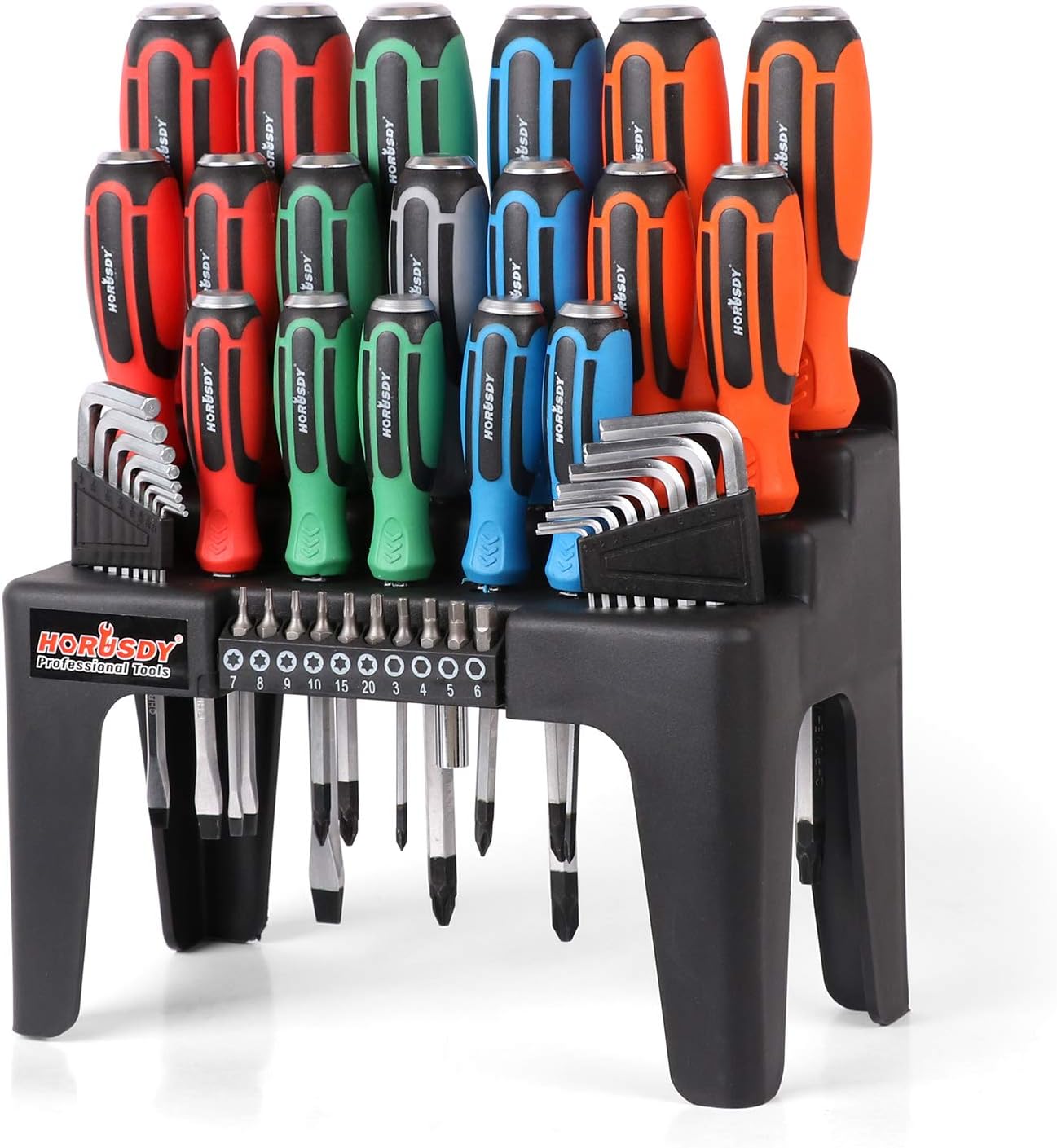 44-Piece Magnetic Screwdriver Set: Heavy Duty Screwdriver Set with Go ...