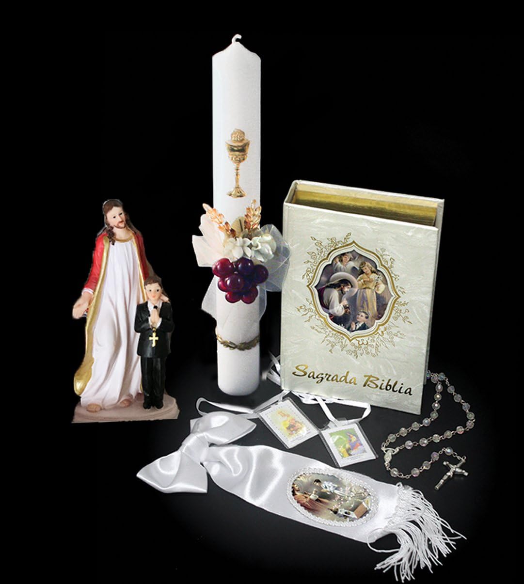 Amazon.com: Beautiful Girls English Sacred Heart of Jesus First Holy ...