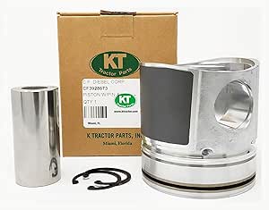 Amazon.com: KT Piston Body W/PIN & RET 3928673 6BT FITS Cummins Diesel ...