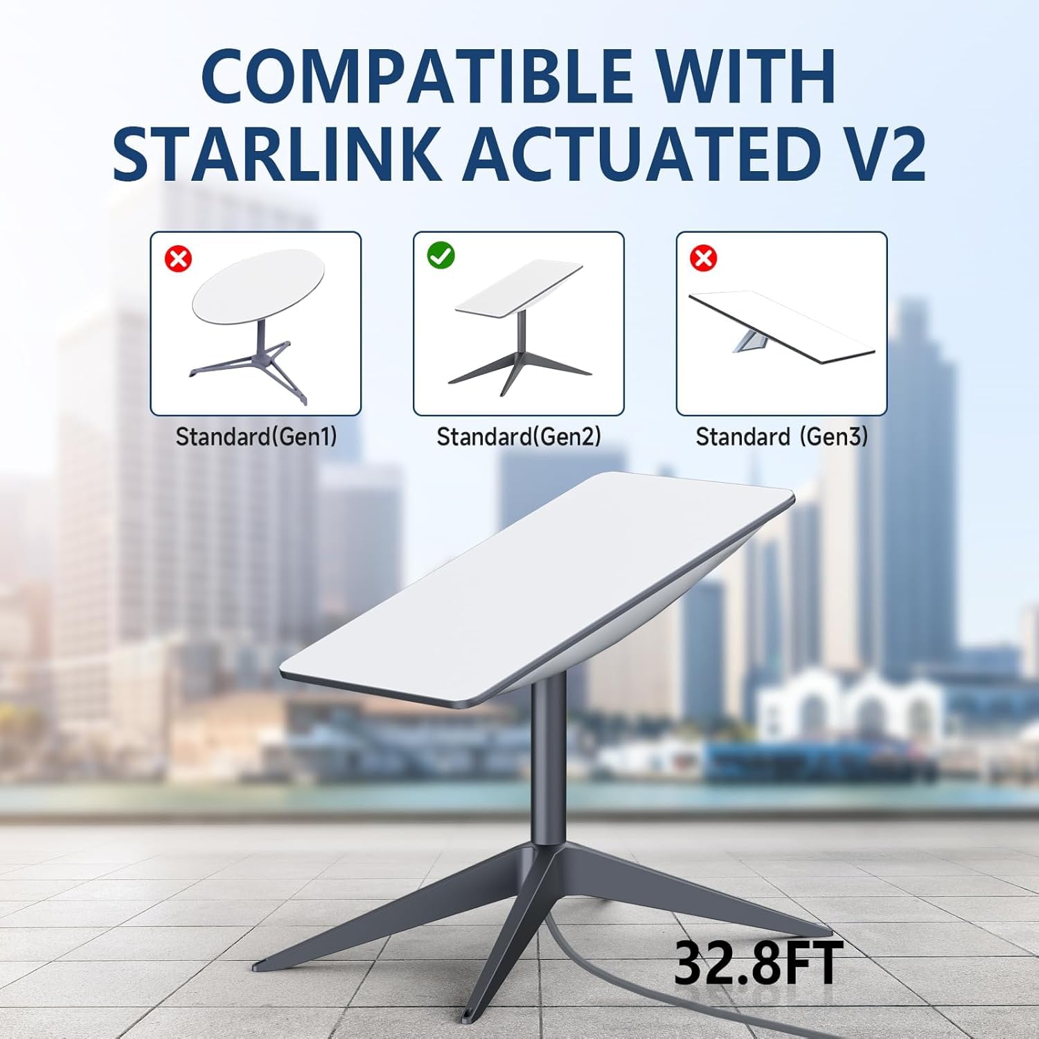 Snapklik.com : KOOWOD Replacement Cable For Starlink Actuated Gen 2 ...