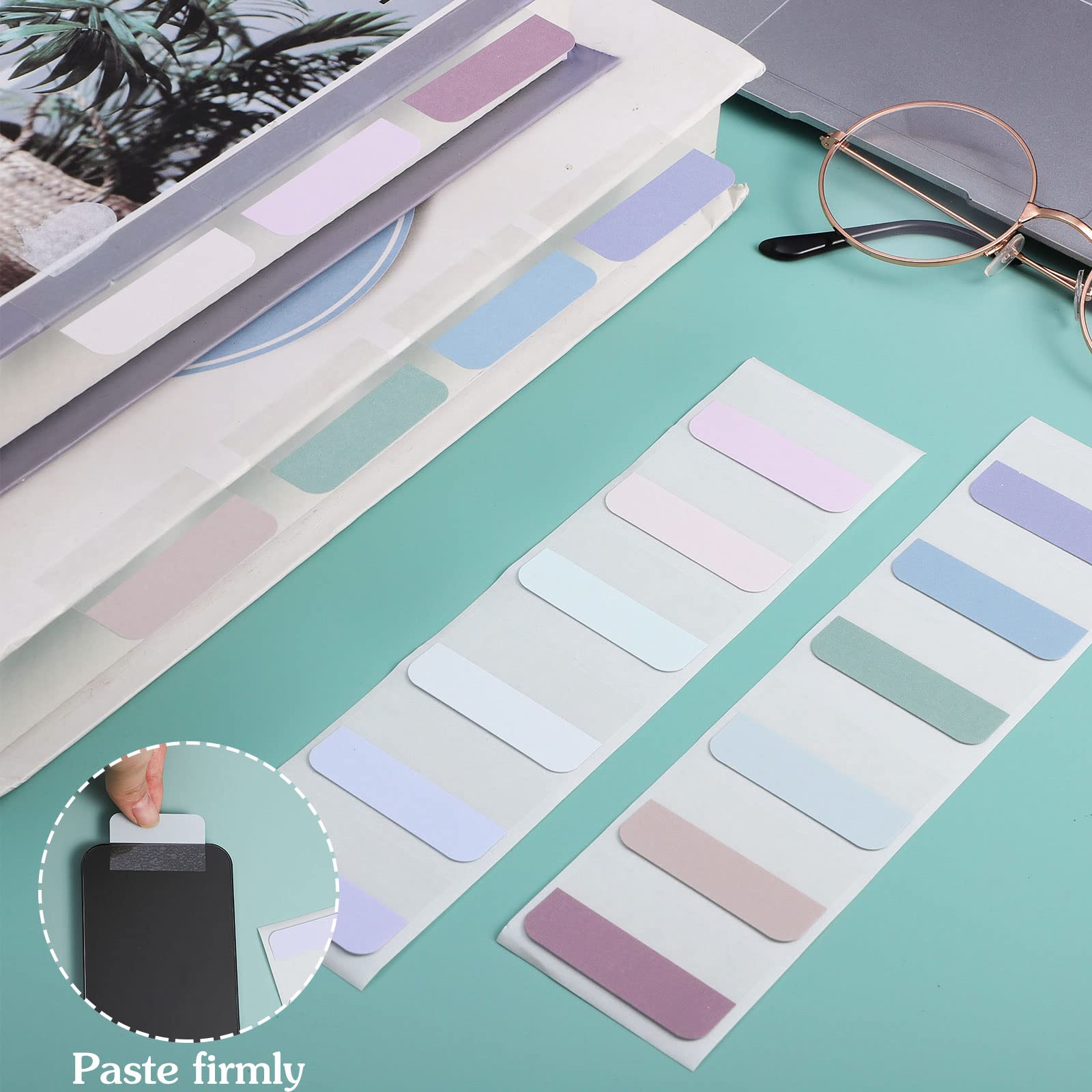 Snapklik.com : 240 Pcs Sticky Index Tabs, Colored Book Sticky Tabs For ...