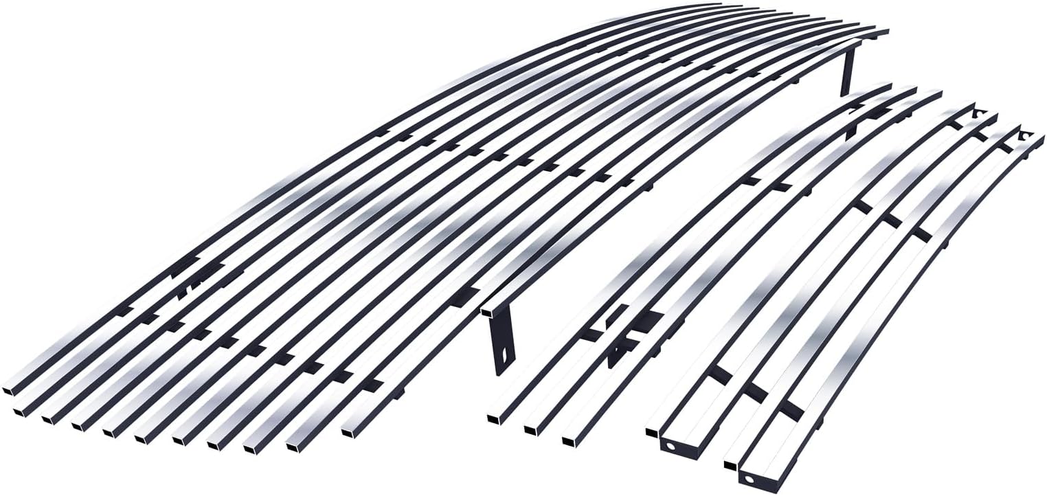 Amazon.com: APS Premium Stainless Steel SS Chrome Billet Grille Grill ...