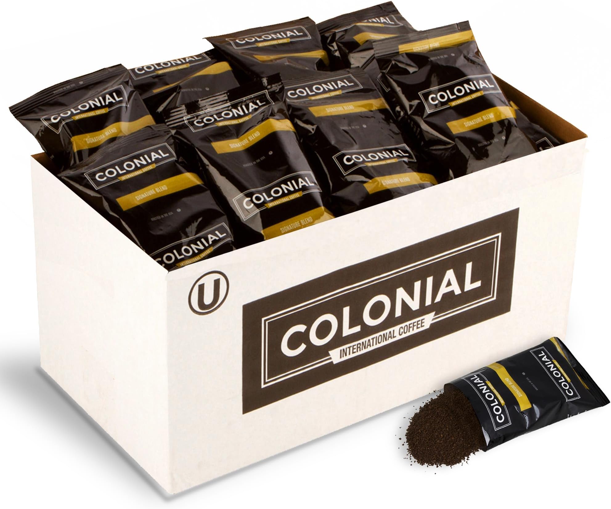 Amazon.com : Colonial Coffee Packets, Pre Ground Coffee Packs ...