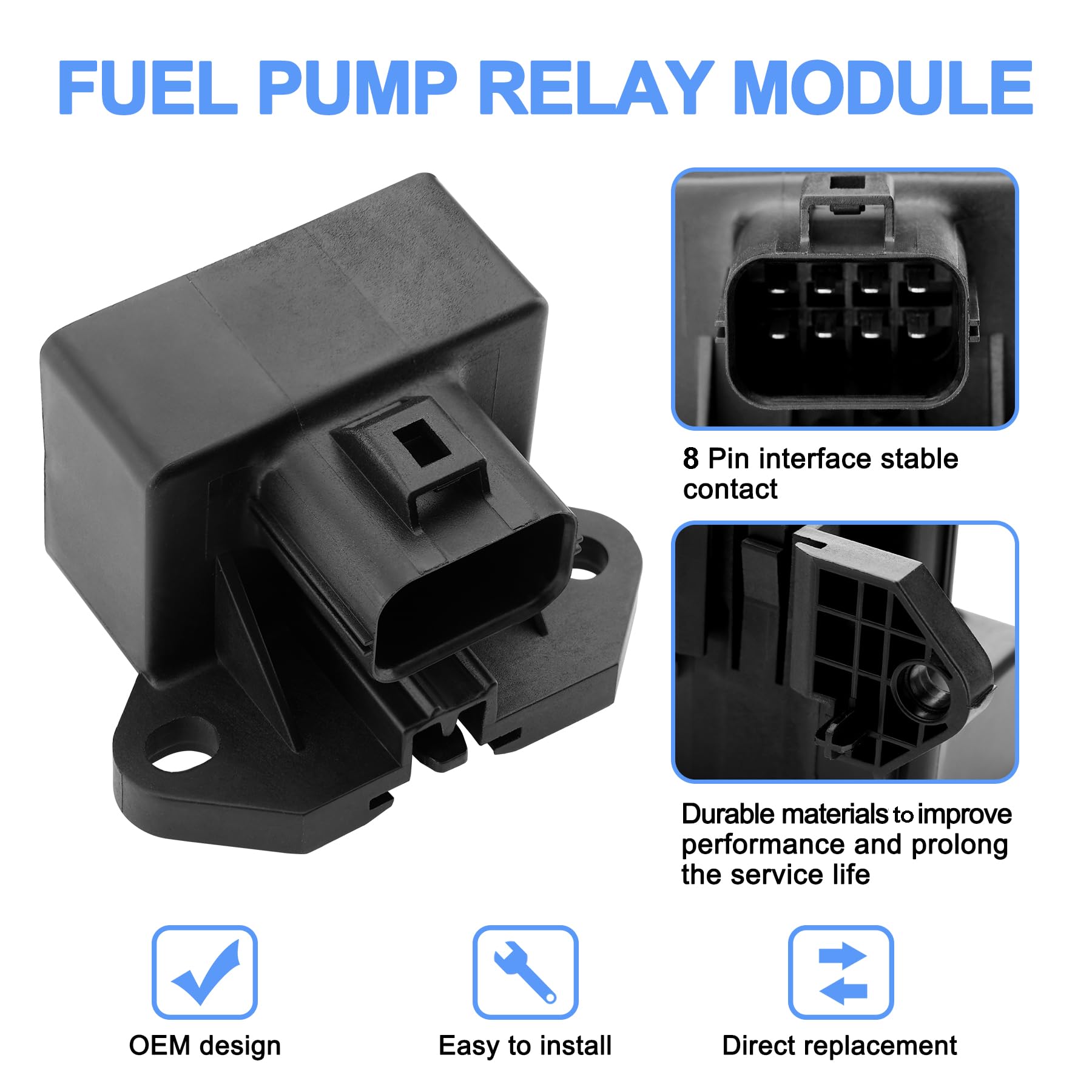 Fuel Pump Relay Module Fuel Pump Controller Relay Petrol FSI TSI TFSI
