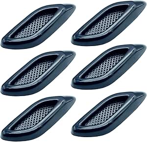 Amazon.co.jp: shymie 3 Row Dummy Duct Car Rear Dummy Duct Fender Side ...