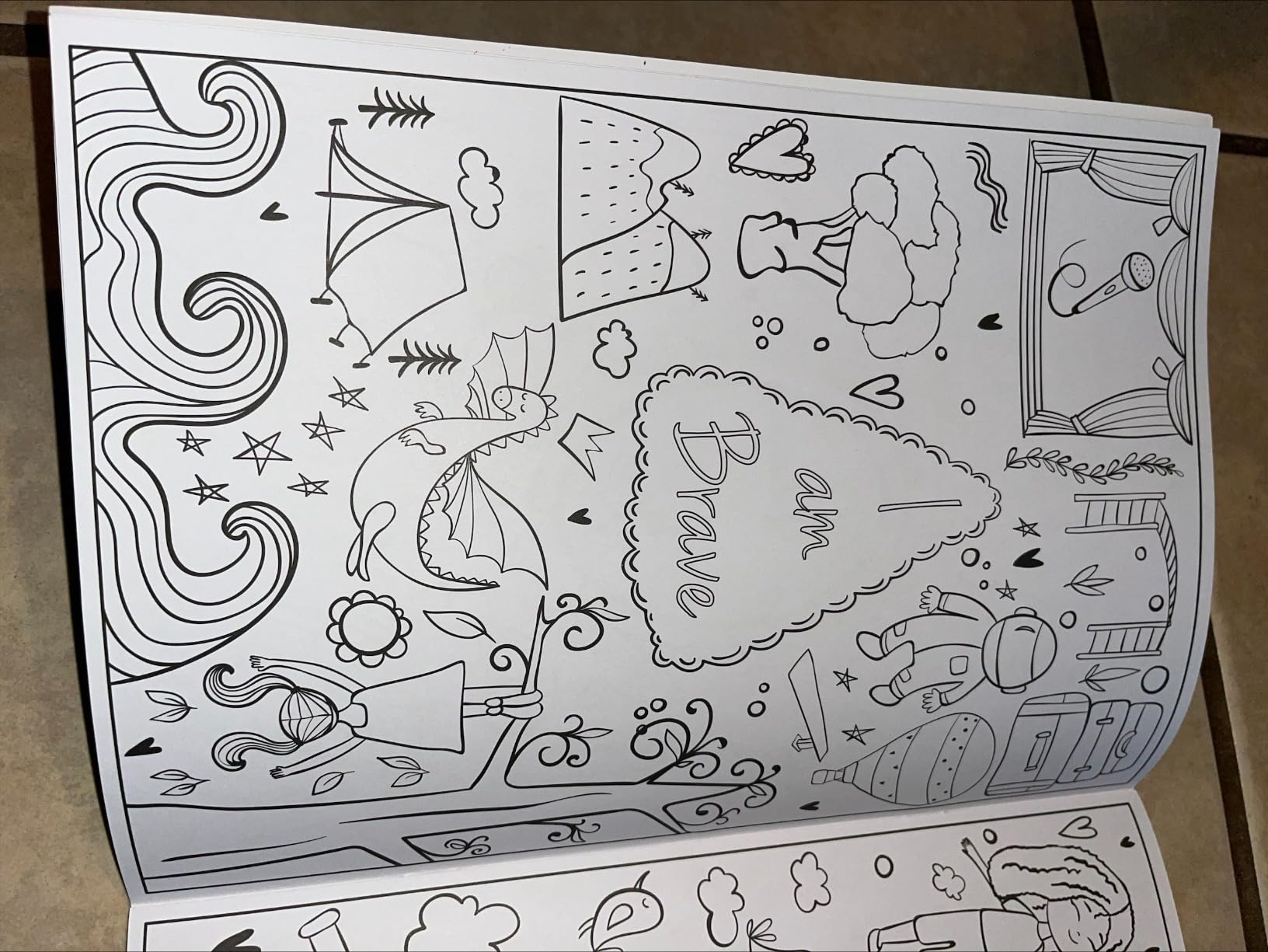 Amazon.com: Hopscotch Girls I Am Confident Brave & Beautiful ...