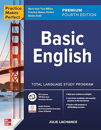 Amazon.com: Practice Makes Perfect: Basic English, Premium Fourth Edition: 9781265388867 ...