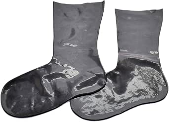 Amazon.com: Rubberfashion Short Latex Socks - Rubber Latex Ankle Socks ...