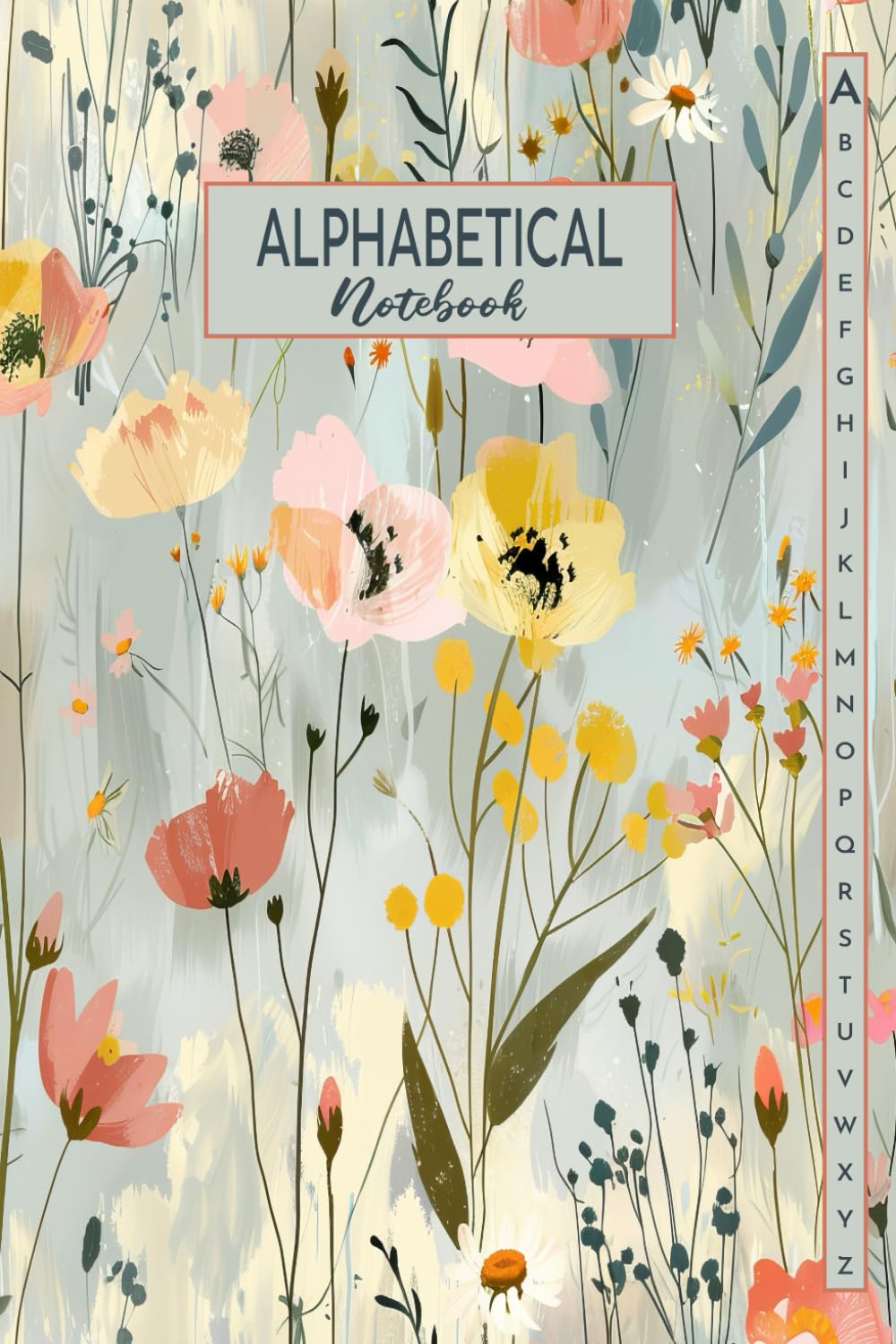 Alphabetical Notebook A5: A-Z Lined Notebook With Alphabetical Tabs ...