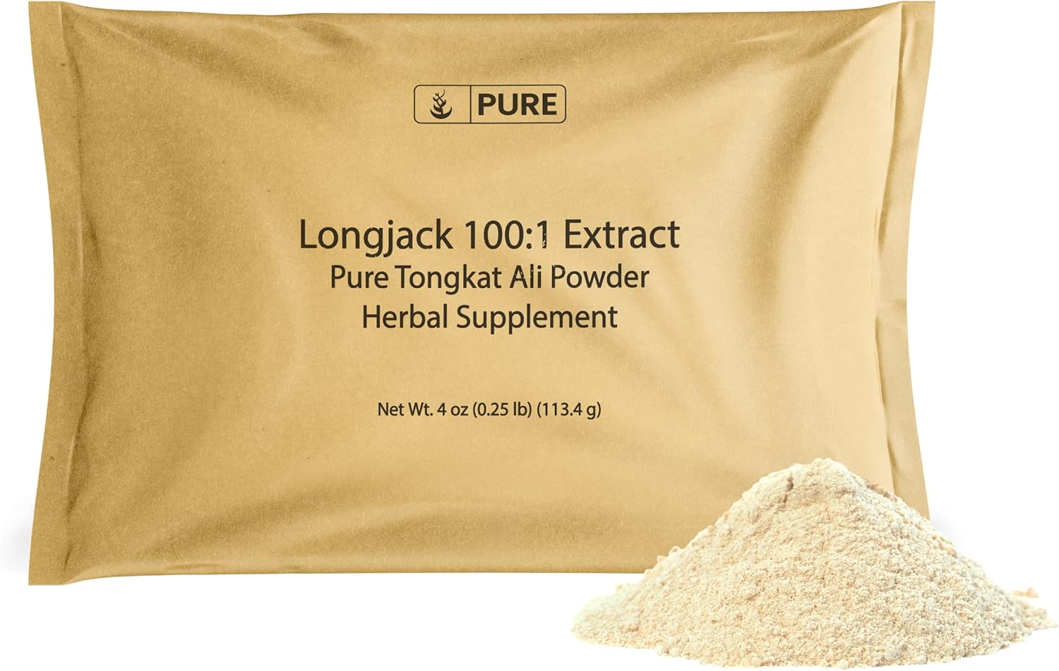 Amazon.com: Pure Original Ingredients Longjack Extract (4oz) Tongkat ...