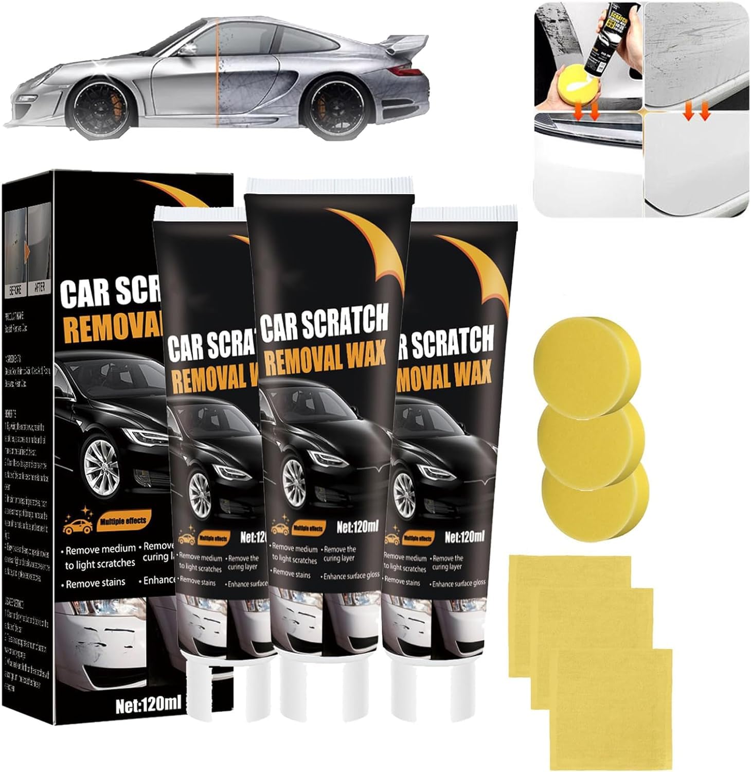 Car Scratch Repair Paste,2024 Car Scratch Remover Repair Paste ...