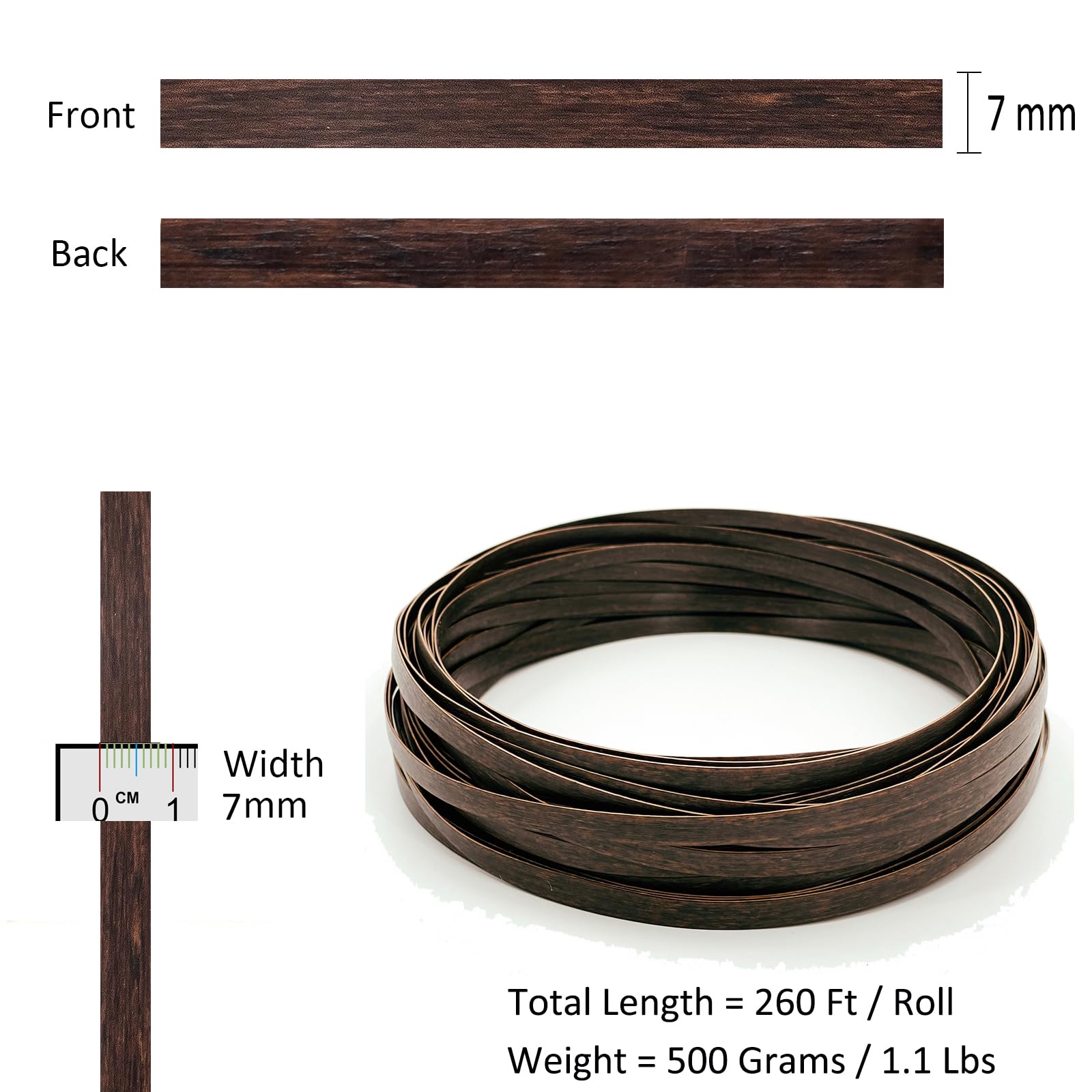 Snapklik.com : Laphivieh 260ft Wicker Repair Supplies, Wicker Repair ...