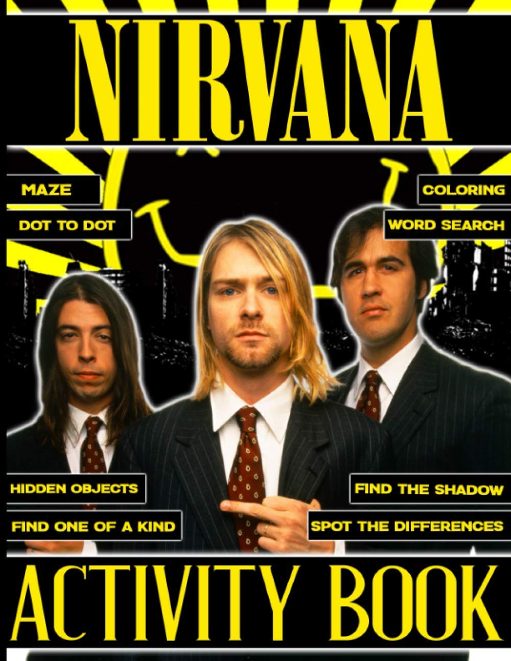 Buy Nirvana Activity Book: Stress One Of A Kind, Dot To Dot, Spot ...