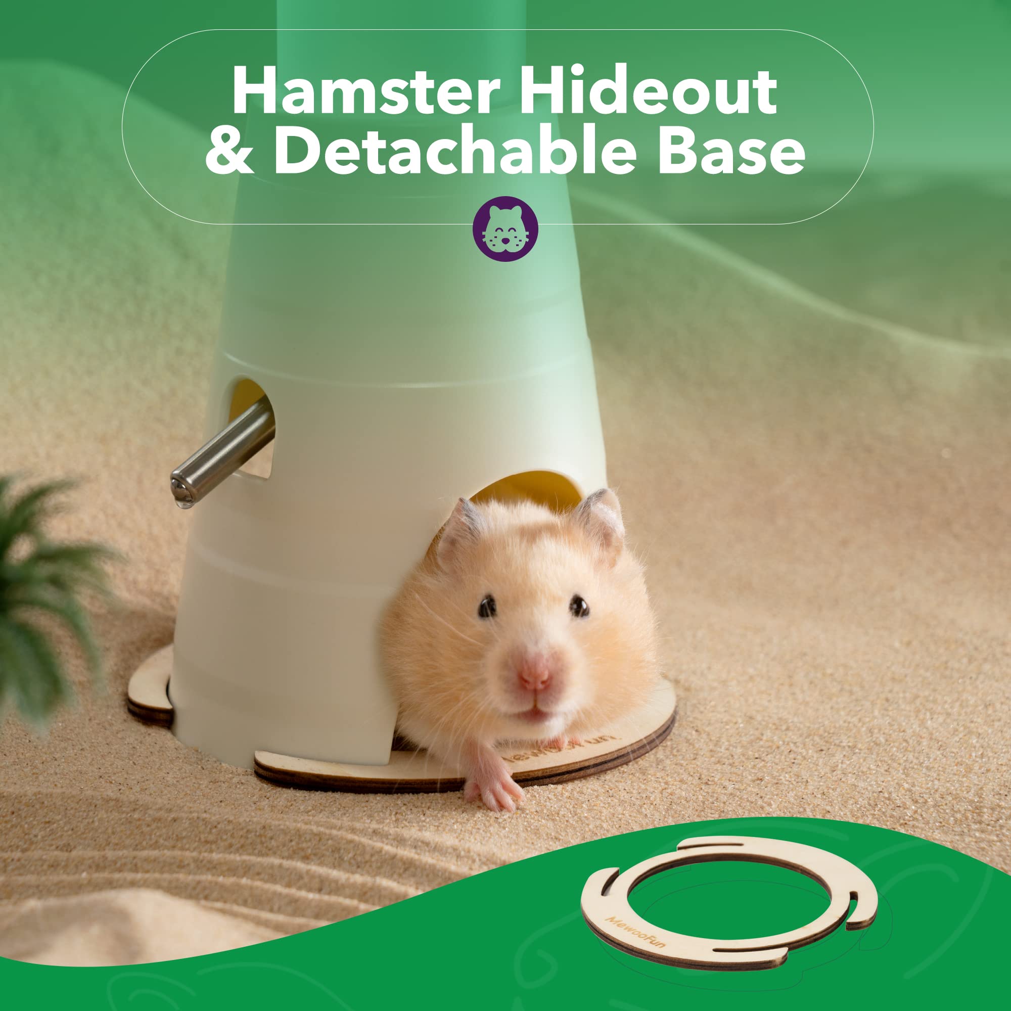 Snapklik.com : MEWOOFUN Hamster Water Bottle