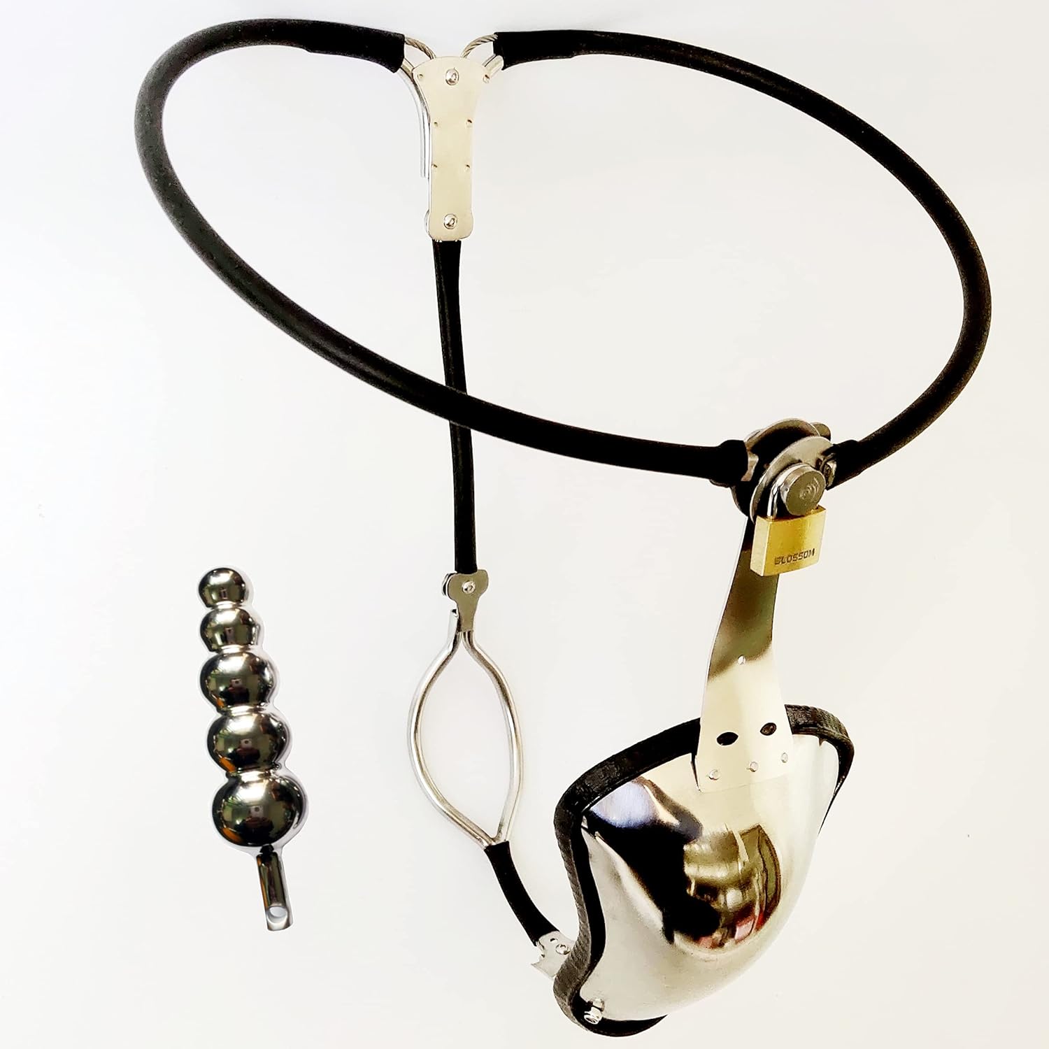 HBHYU BDSM Bondage Cintura di castità Cintura di castità uomo ...