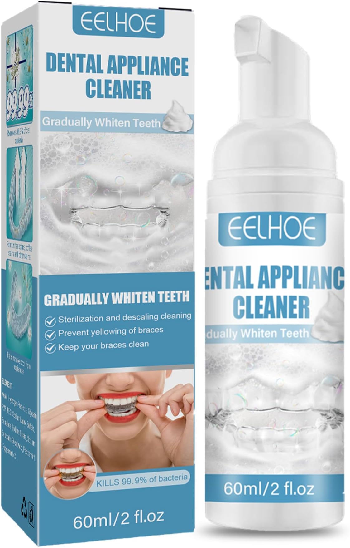 Amazon.com : Retainer Cleaner, Aligner and Retainer Cleaner, Invisalign ...
